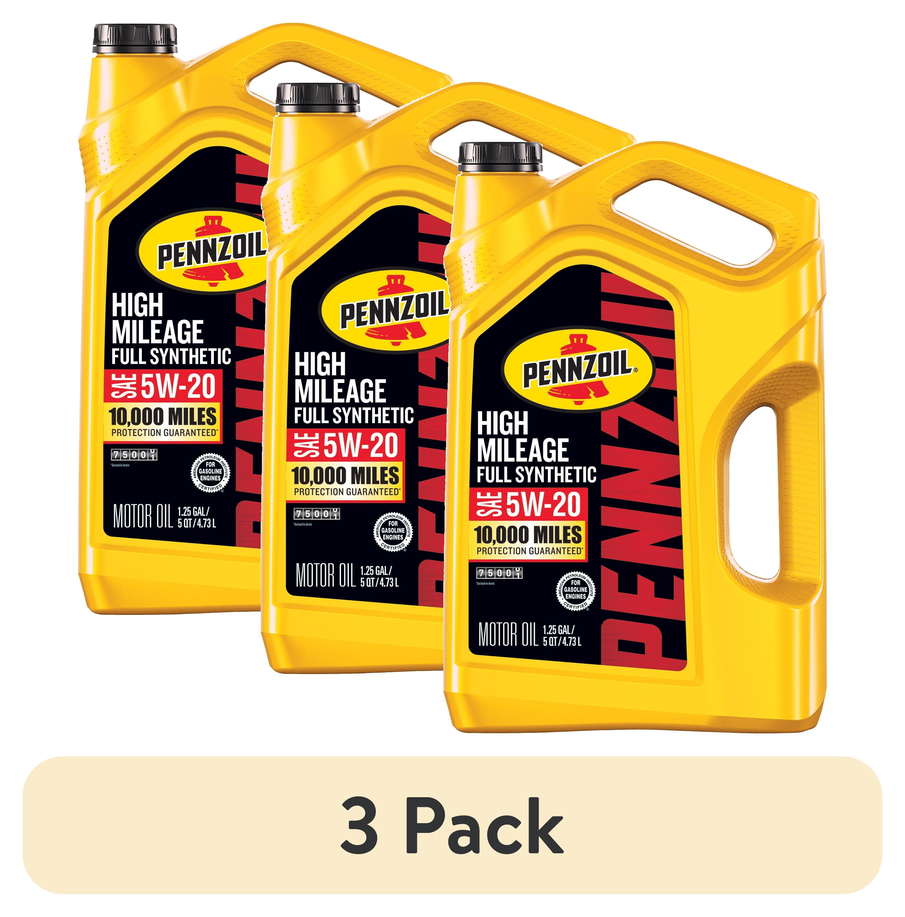 Pennzoil High Mileage 5w 20