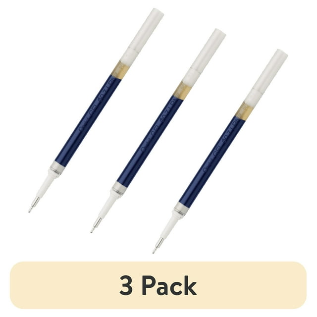 (3 pack) Pentel Refill Ink - For EnerGel Gel Pen 0.7mm Needle Tip ...