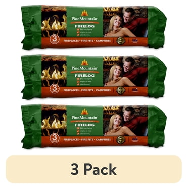 Pine Mountain StarterLogg, 48-Count, Easy Start Wood Fire Starter for ...