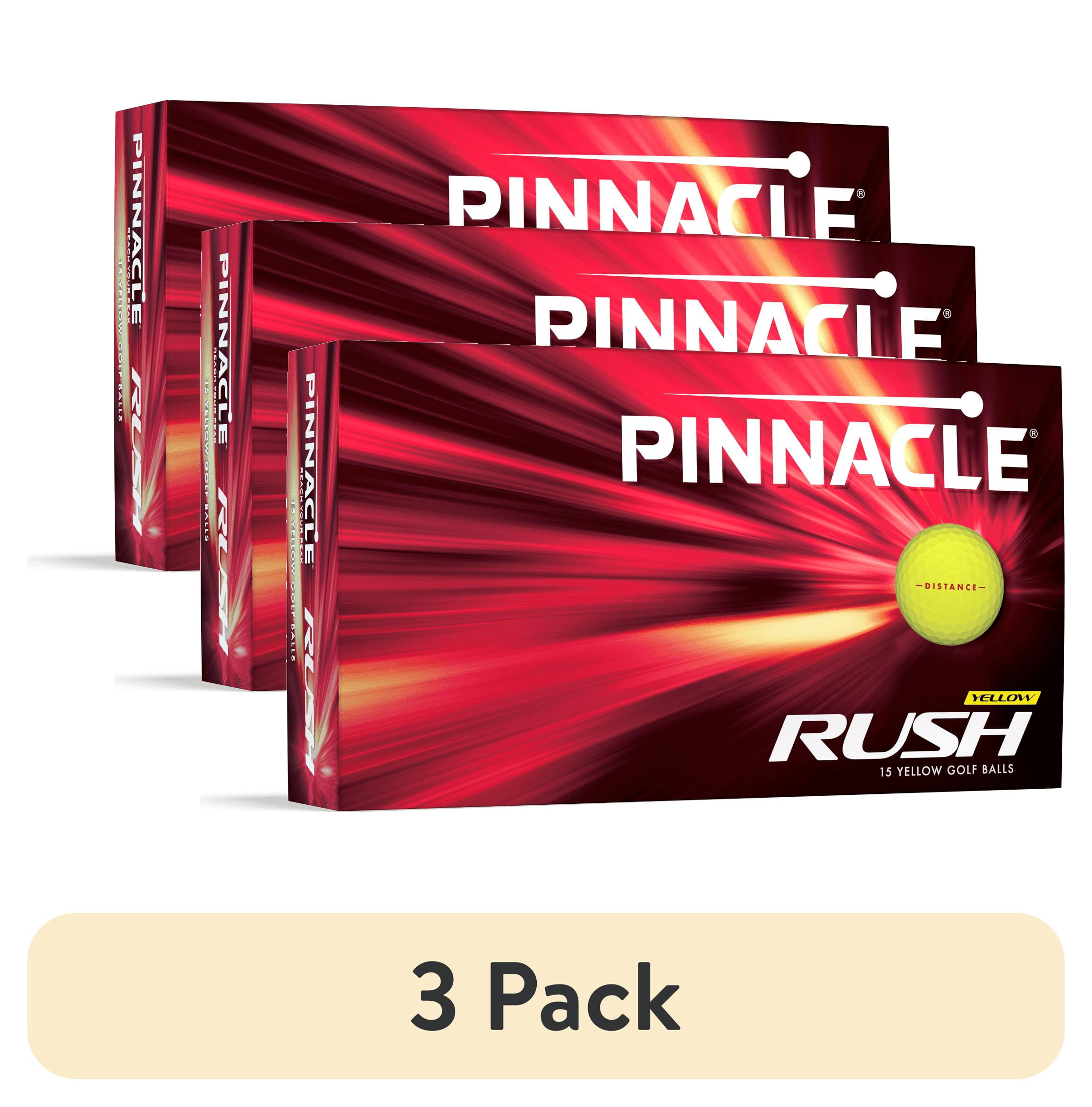 Pinnacle Rush Golf Balls - Long Distance High Energy Core - Walmart.com
