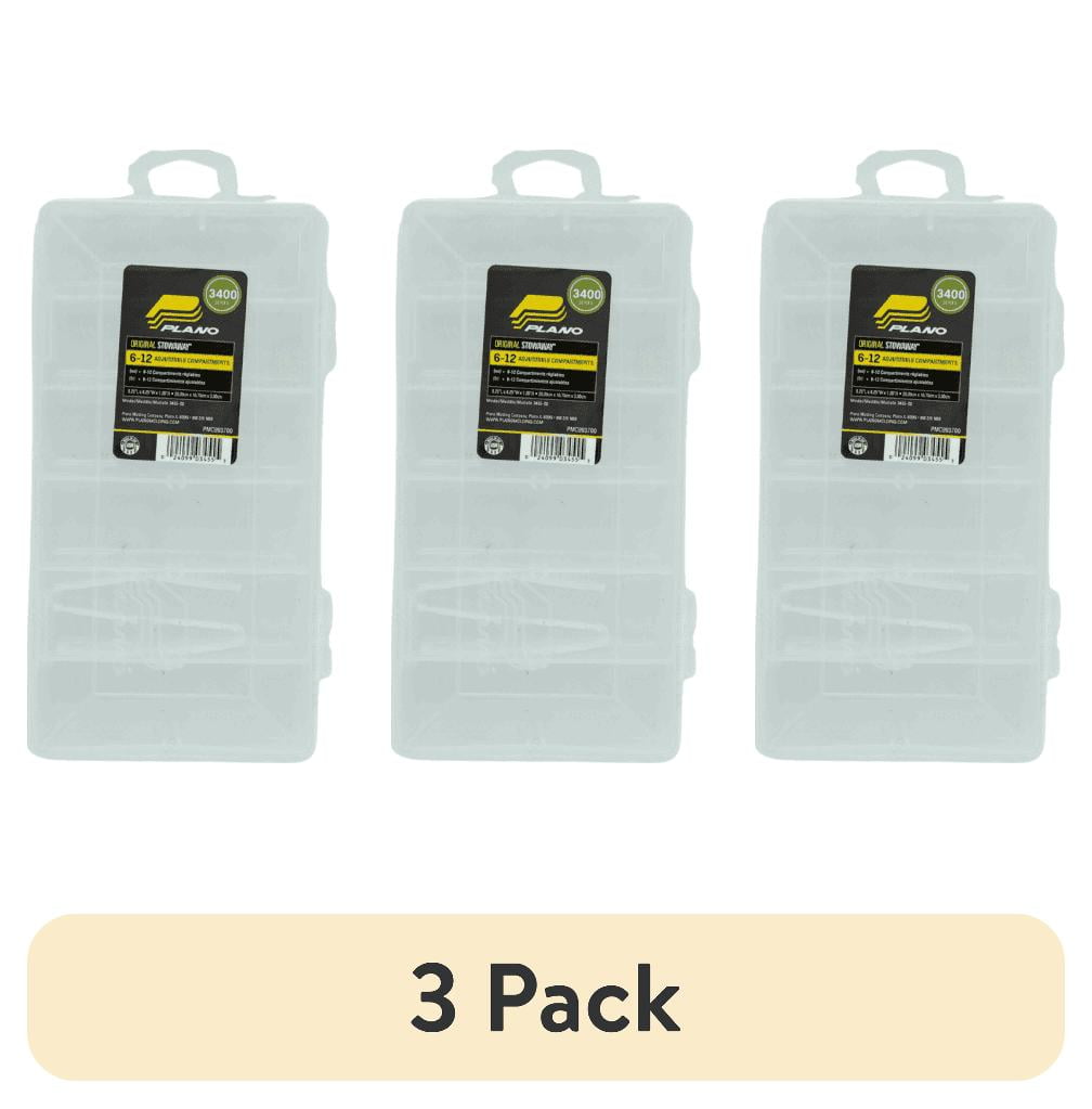 Plano 3400 Series Utility Box - 6-12 Adjustable Compartments - Walmart.com