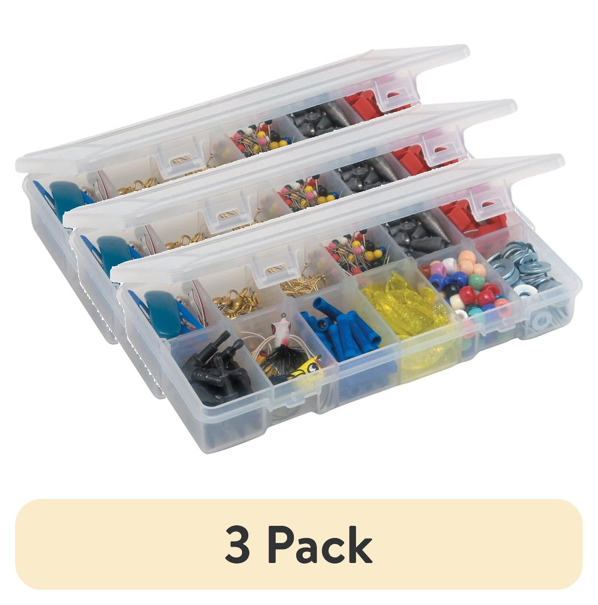 Plano 3400 Series Utility Box - 6-12 Adjustable Compartments - Walmart.com