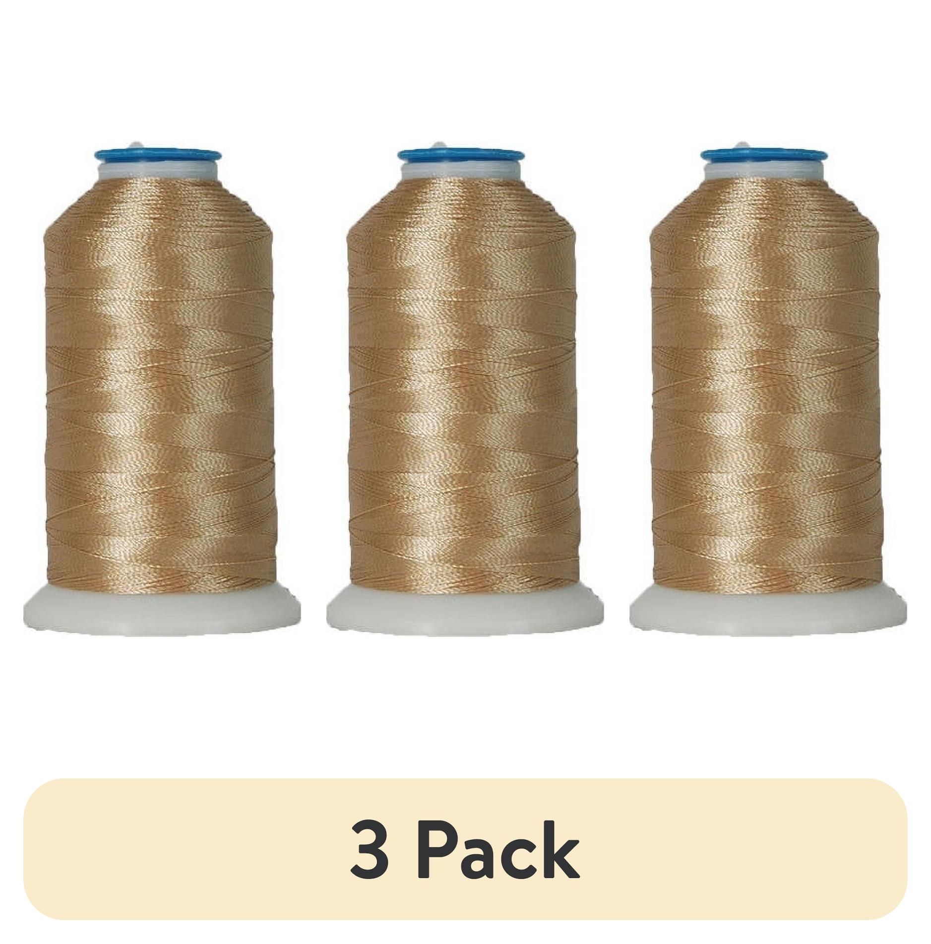 (3 pack) Polyester Machine Embroidery Thread by Threadart - No. 117 ...