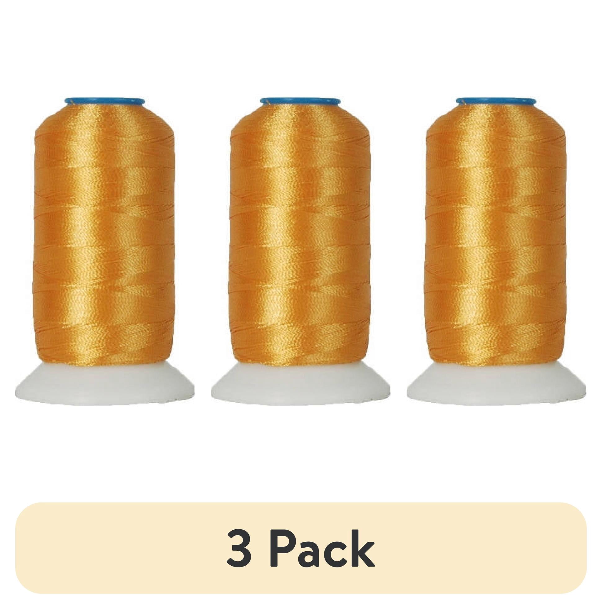 (3 pack) Polyester Machine Embroidery Thread by Threadart - No. 124 ...