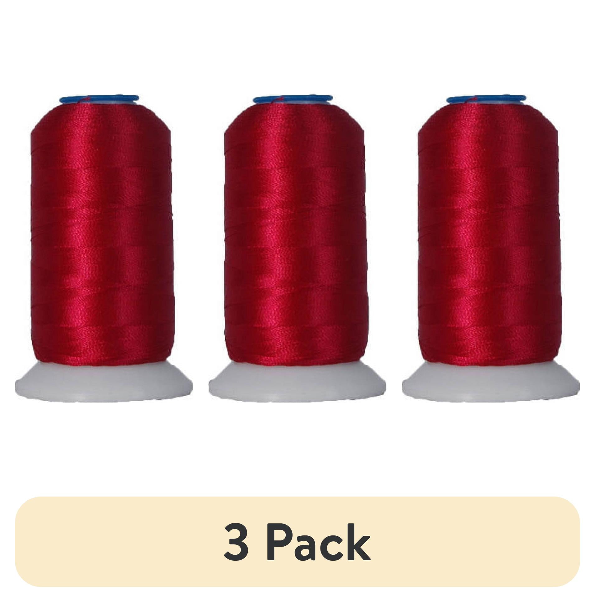 (3 pack) Polyester Machine Embroidery Thread by Threadart - No. 139 ...