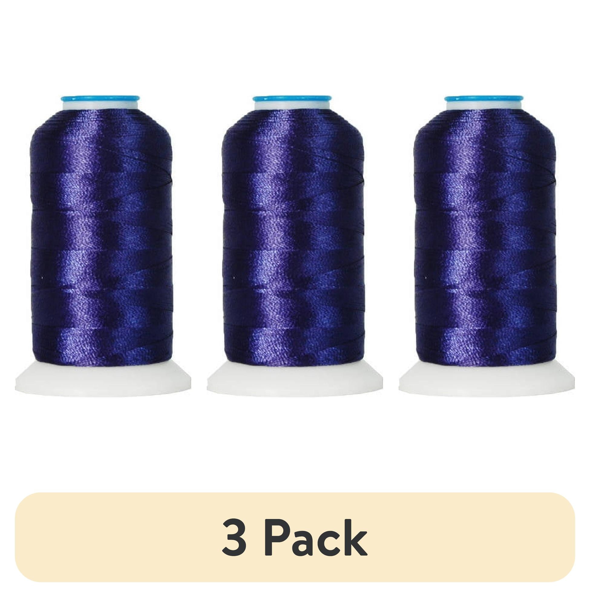 (3 pack) Polyester Machine Embroidery Thread by Threadart - No. 233 ...