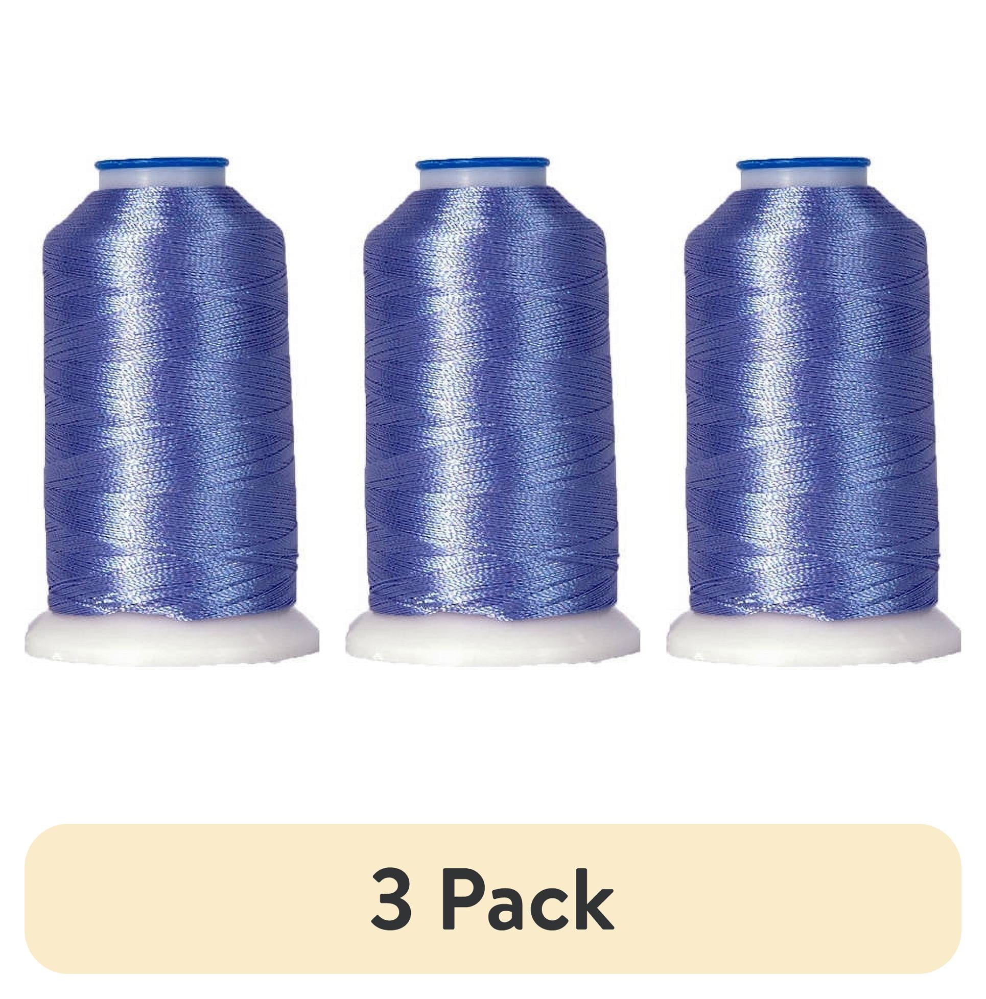 (3 pack) Polyester Machine Embroidery Thread by Threadart - No. 245 ...