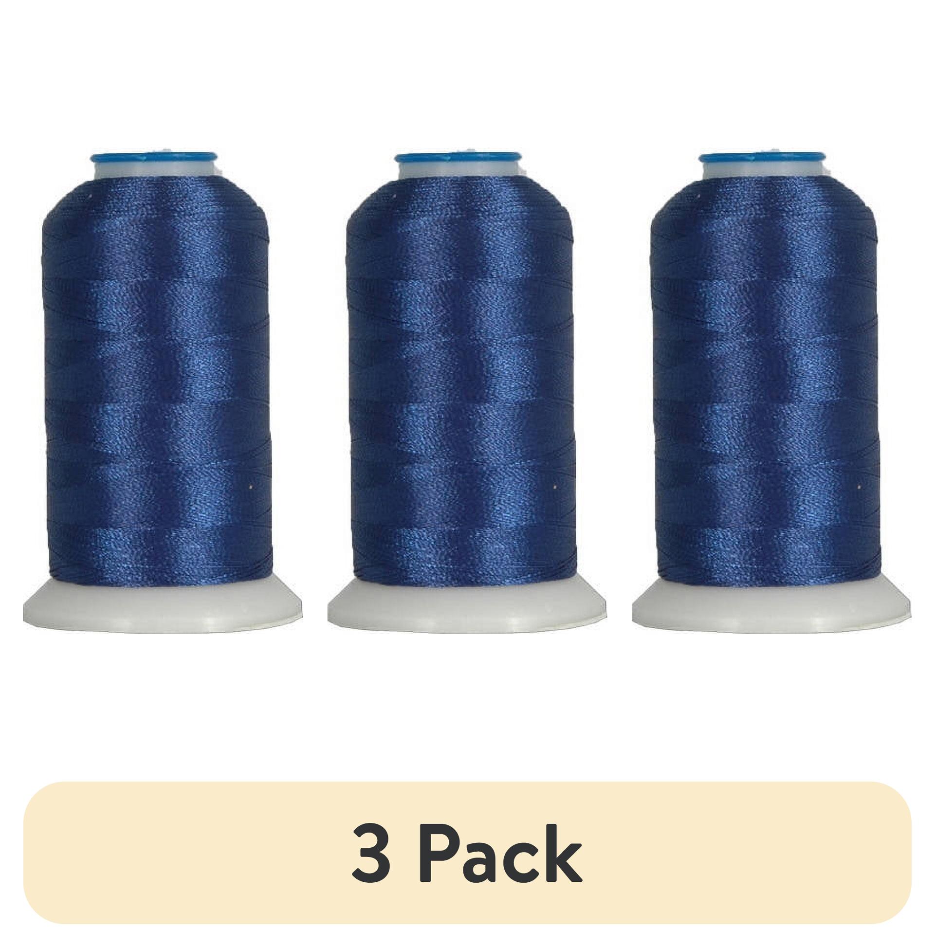 (3 pack) Polyester Machine Embroidery Thread by Threadart - No. 250 ...