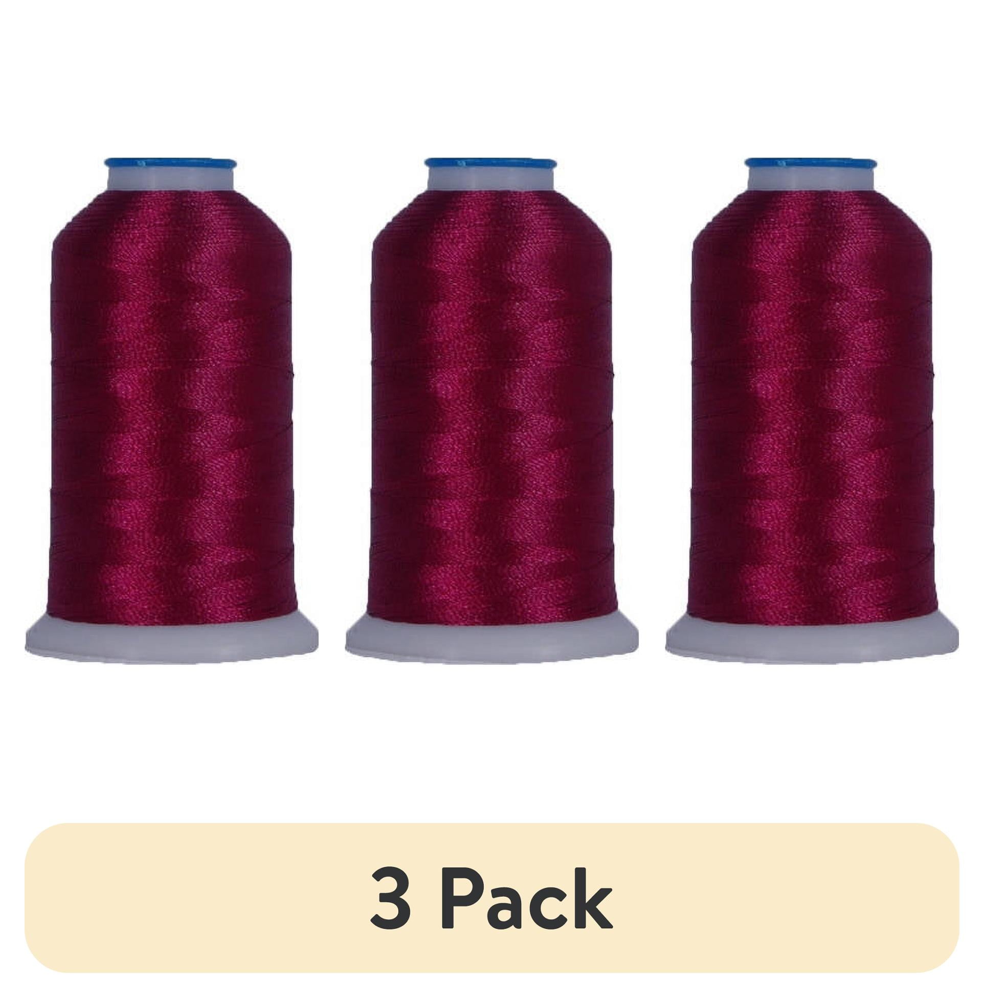 (3 pack) Polyester Machine Embroidery Thread by Threadart - No. 296 ...