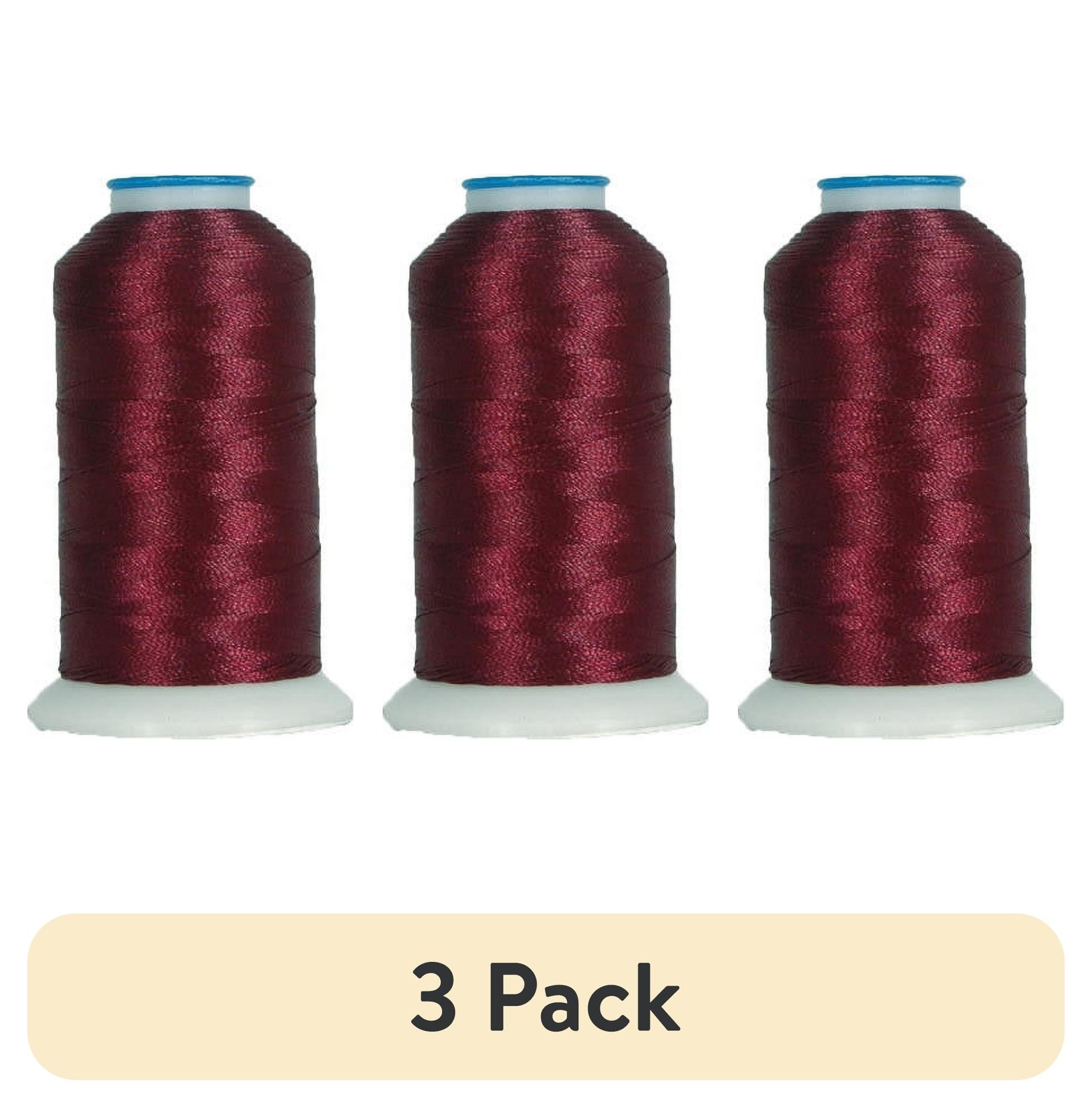 (3 pack) Polyester Machine Embroidery Thread by Threadart - No. 298 ...