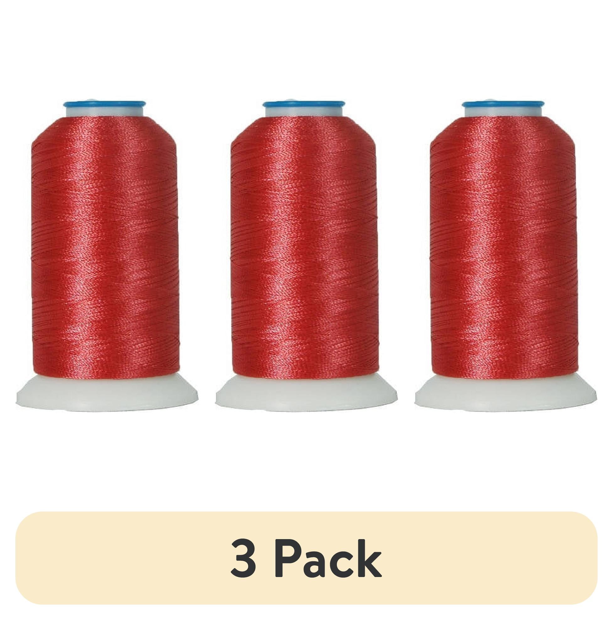 (3 pack) Polyester Machine Embroidery Thread by Threadart - No. 318 - Brick - 1000M - 220 Colors ...