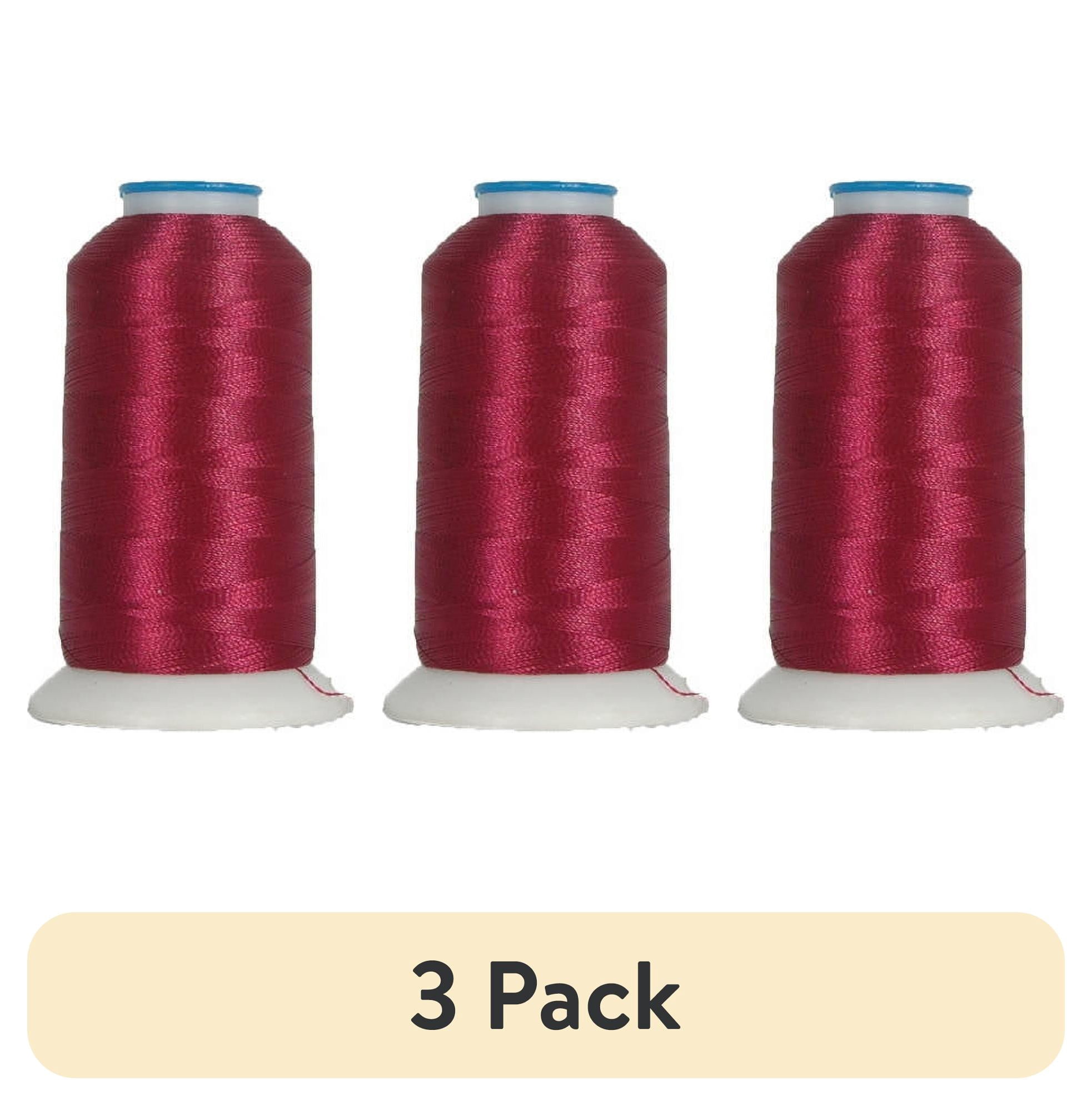(3 pack) Polyester Machine Embroidery Thread by Threadart - No. 396 ...