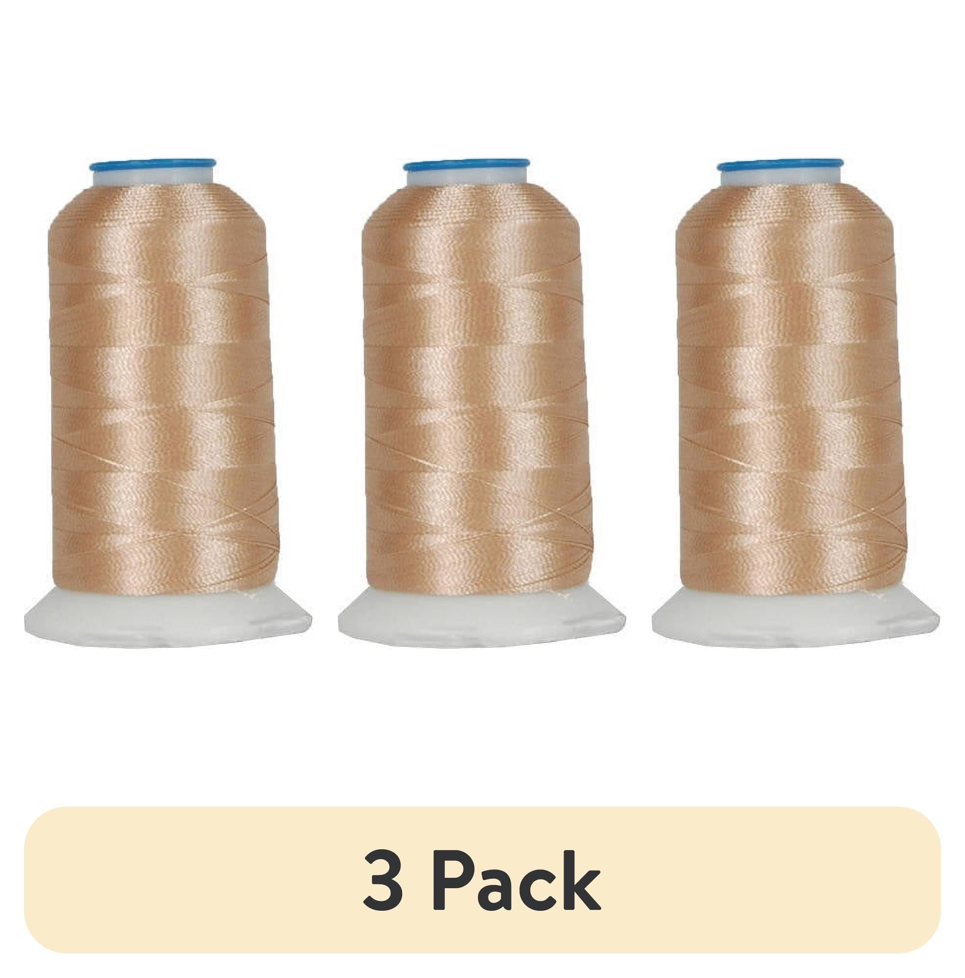(3 pack) Polyester Machine Embroidery Thread by Threadart - No. 406 ...