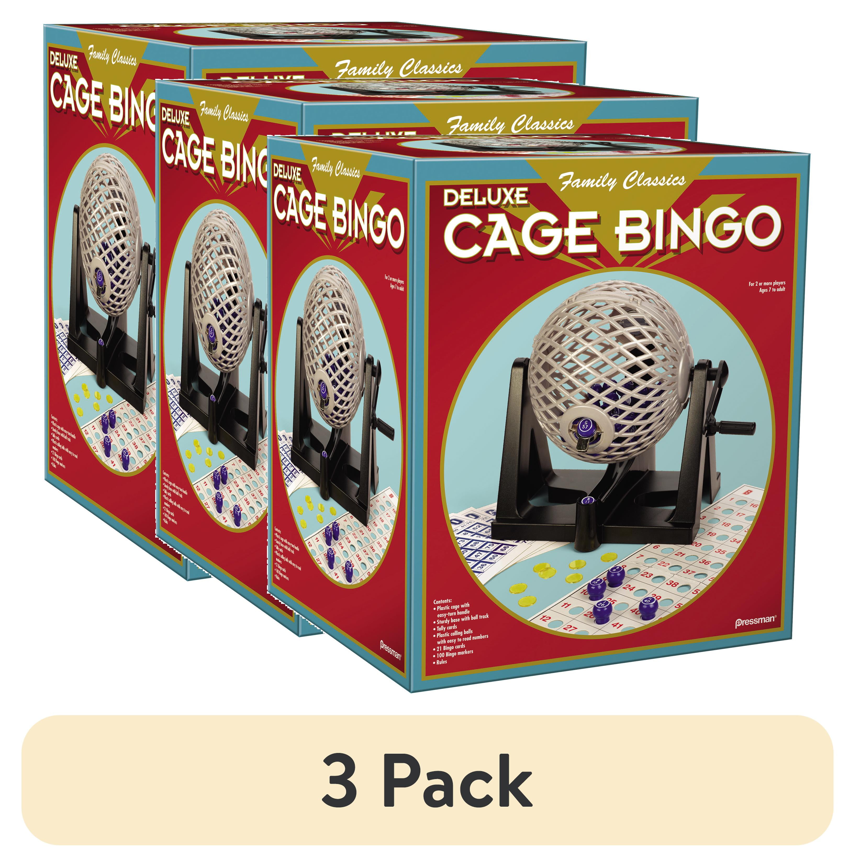 Pressman Toys Bingo Cage Set - Fun Game Night for 2+ Players - Walmart.com