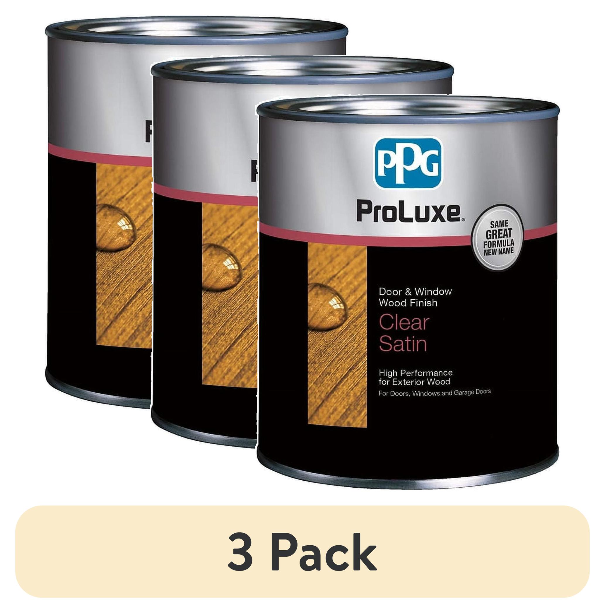 (3 pack) Pro Luxe Cetol Clear Satin Wood Finish, 1 Quart - Walmart.com