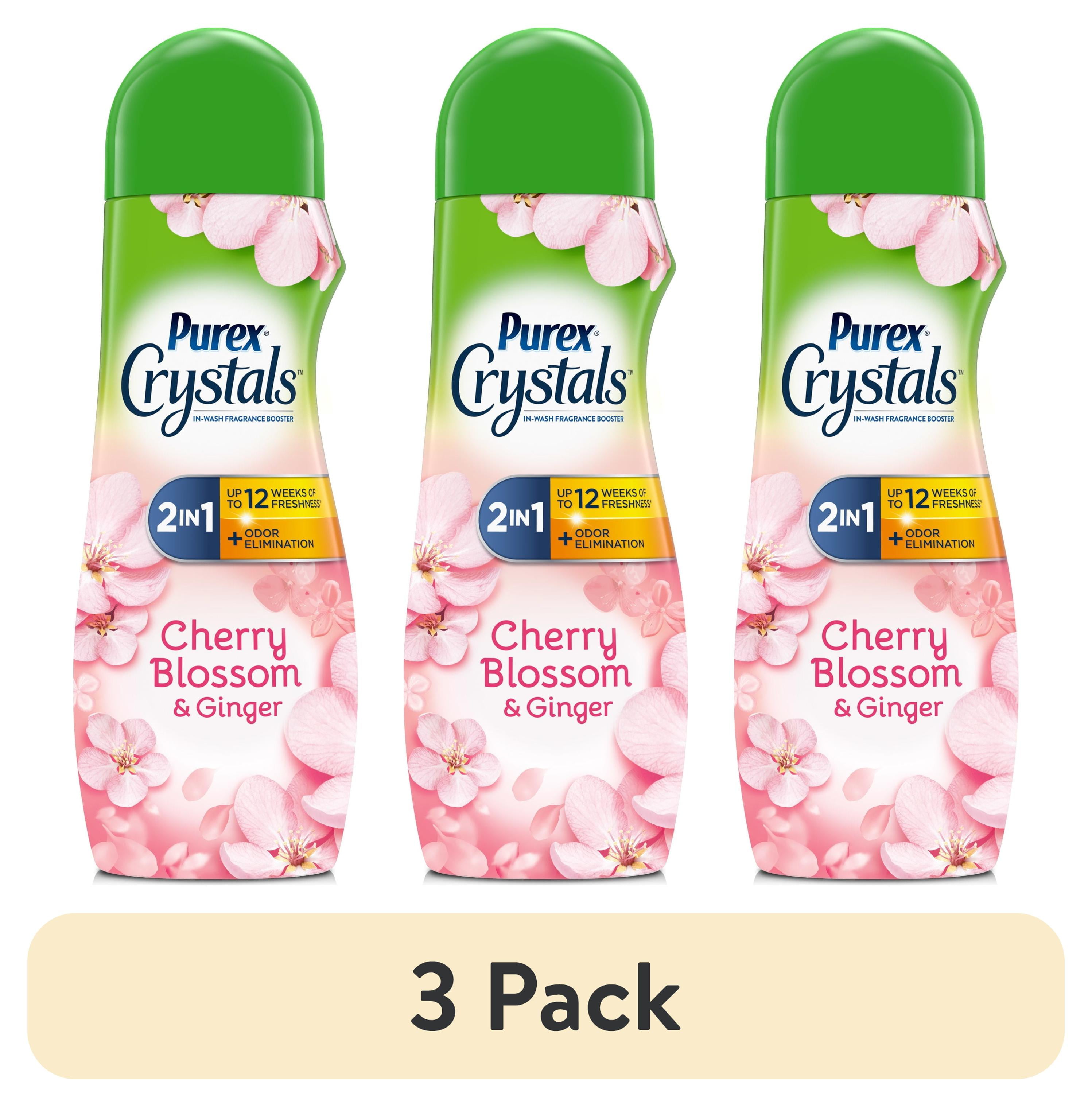 (3 pack) Purex Crystals In-Wash Fragrance and Scent Booster, Cherry ...