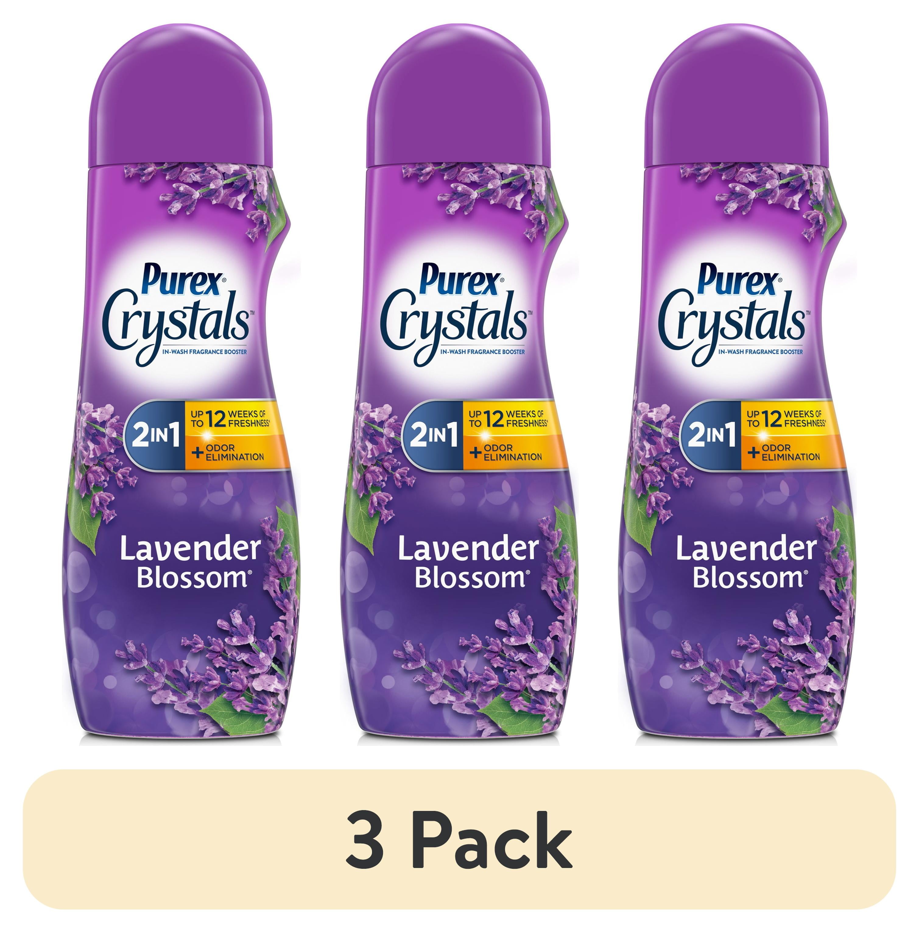 (3 pack) Purex Crystals In-Wash Fragrance and Scent Booster, Lavender ...