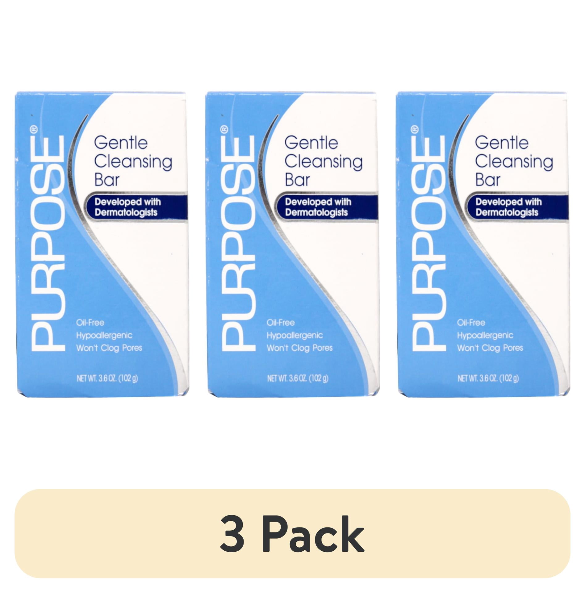 (3 pack) Purpose Gentle Cleansing Bar - 3.6 oz - Walmart.com
