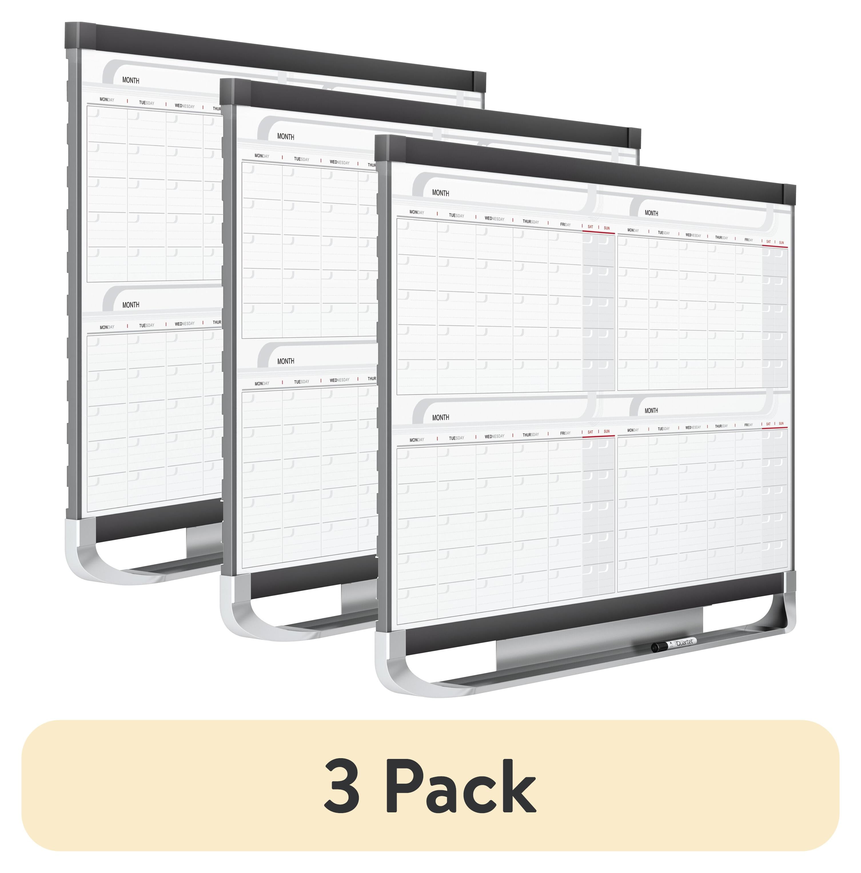 (3 pack) Quartet 4MCP23P2 Prestige 2 Total Erase 36 x 24 Plastic Frame ...