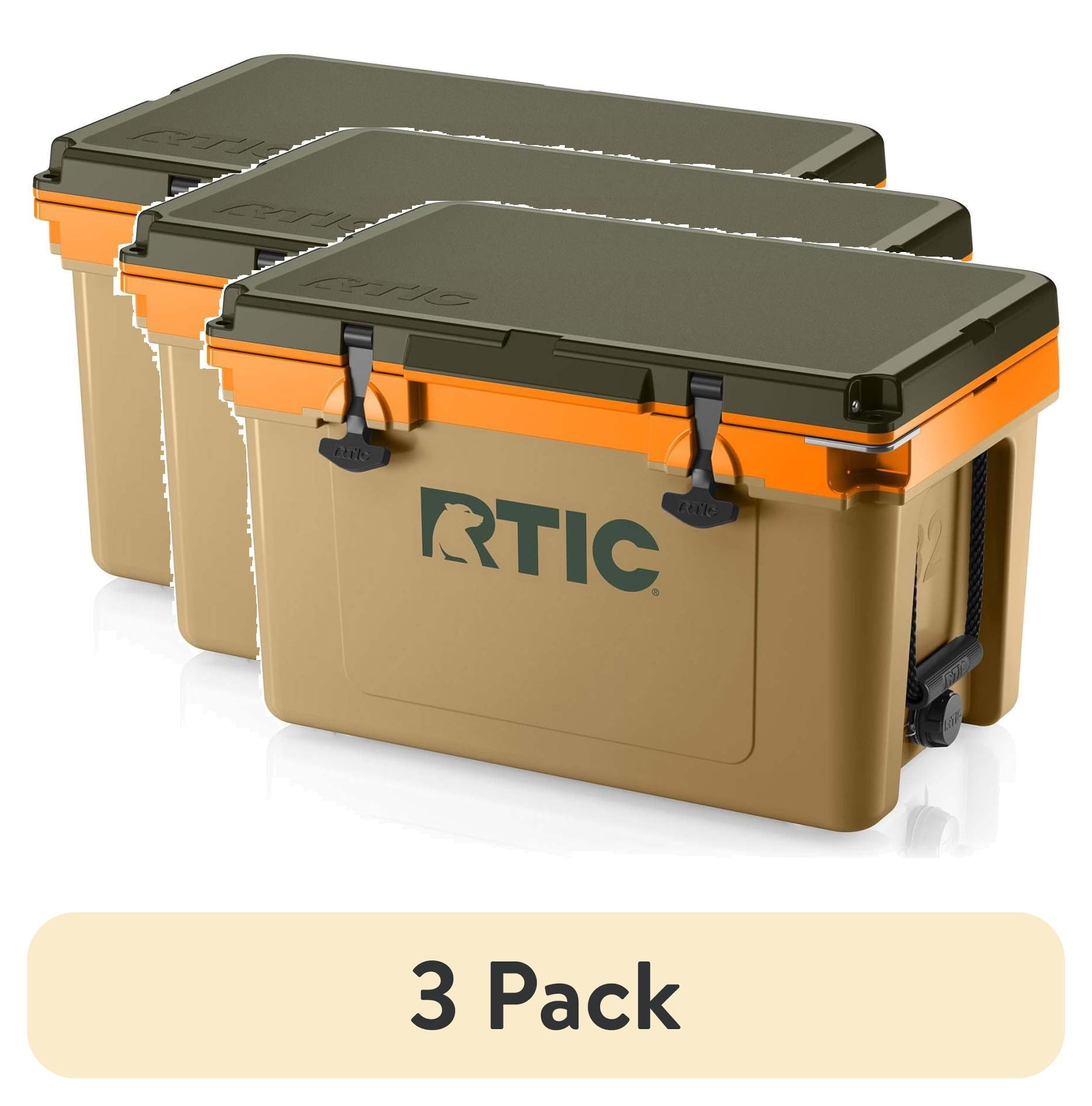 (3 pack) RTIC 32 QT Ultra-Light Hard-Sided Ice Chest Cooler, Fits 48 ...