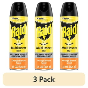 Raid Max Dry Fogger, Deep-Penetrating Insect Killer for Home, Pack of 6 ...