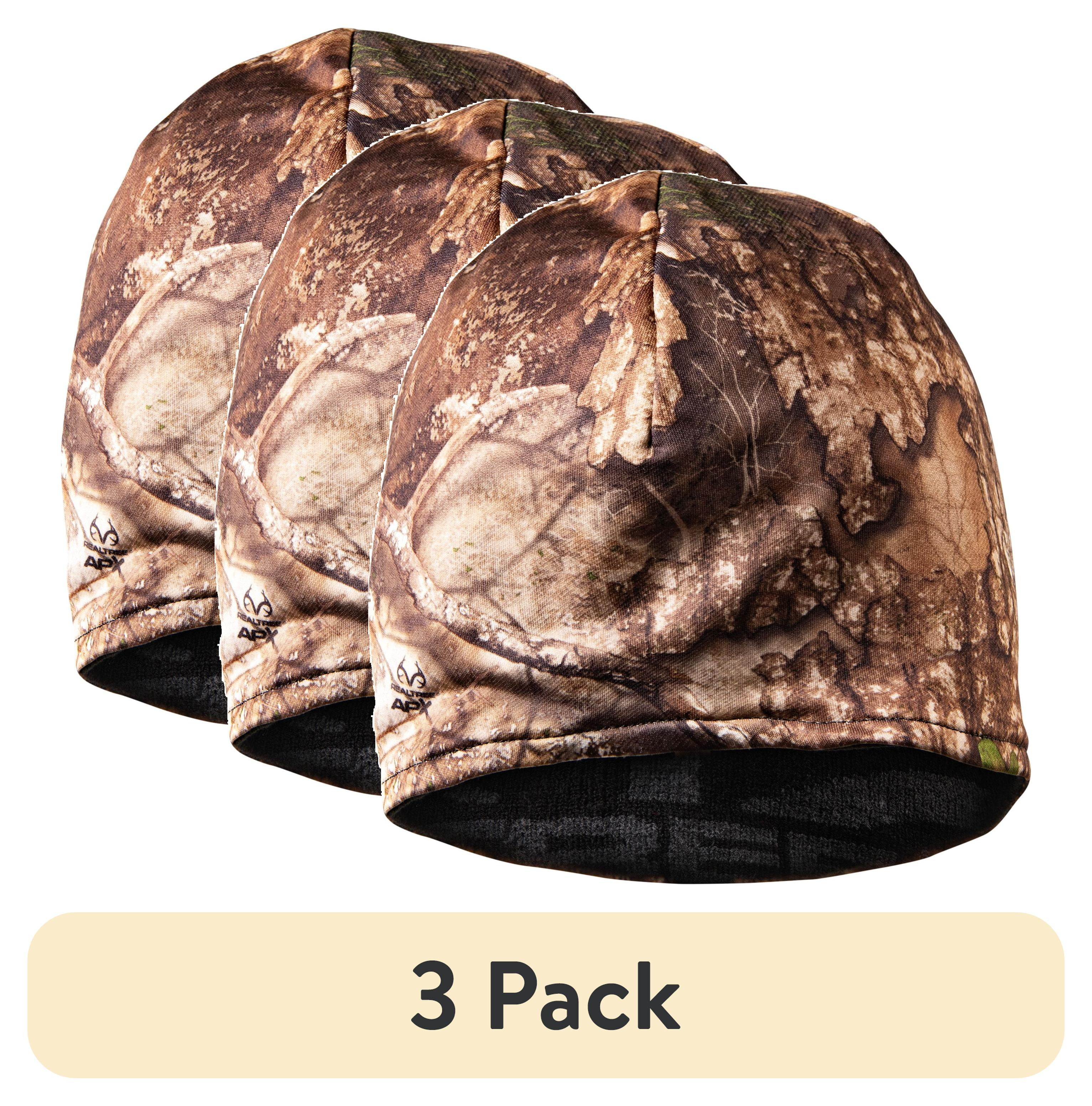 (3 pack) Realtree APX Men's Reversible Hunting Beanie Hat - Walmart.com