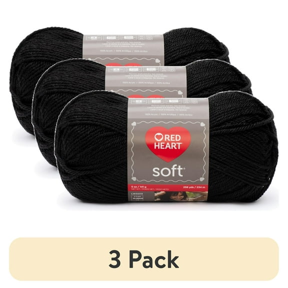 Red Heart® Soft™ #4 Worsted (Medium) Acrylic Yarn, Dark Leaf 5oz/142g ...