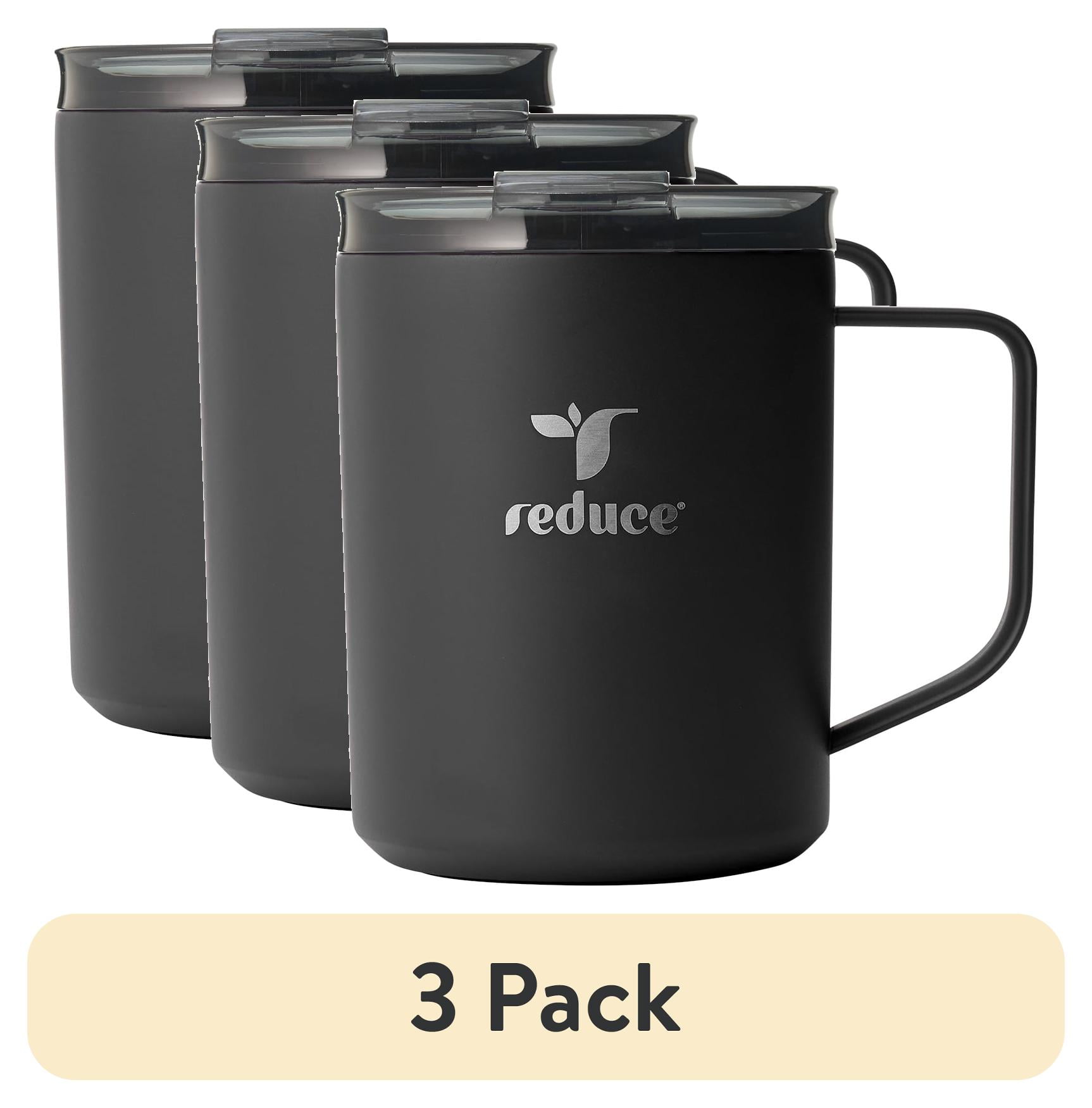 Reduce Hot1 Desk Mug Black - Stainless Steel Insulated Cup - Walmart.com