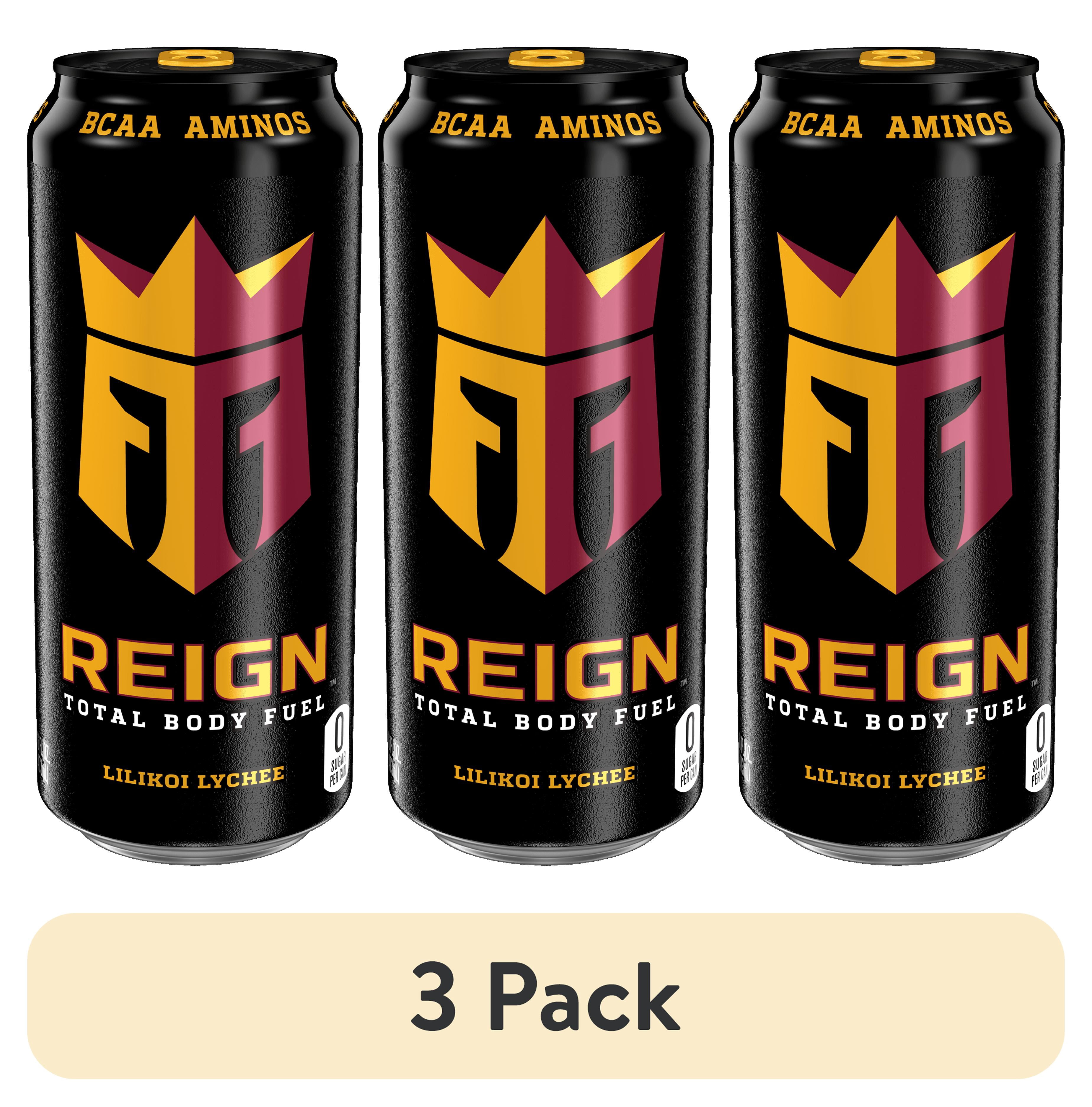(3 pack) Reign Total Body Fuel, Lilikoi Lychee, Performance Energy ...
