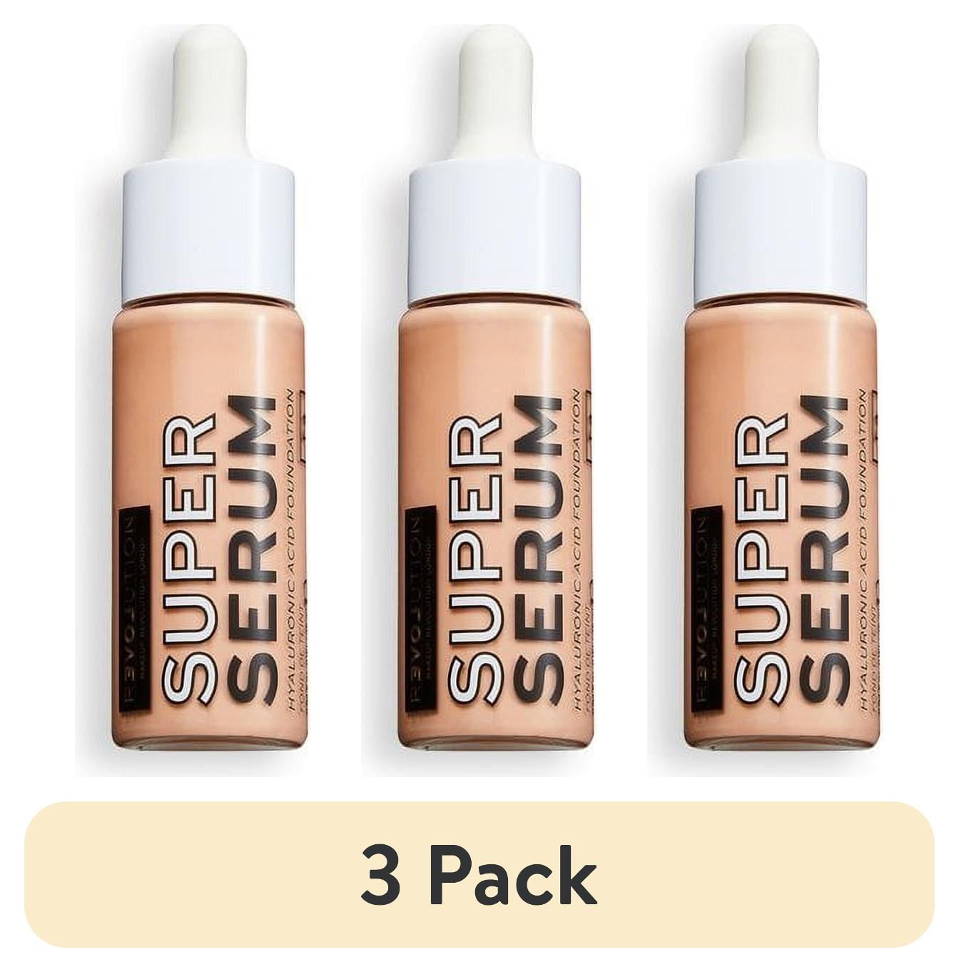 (3 pack) Relove by Revolution Super Serum Foundation - Walmart.com