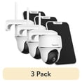 (3 pack) Reolink Argus PT Solar Panel, 5MP Pan Tilt Outdoor Security ...