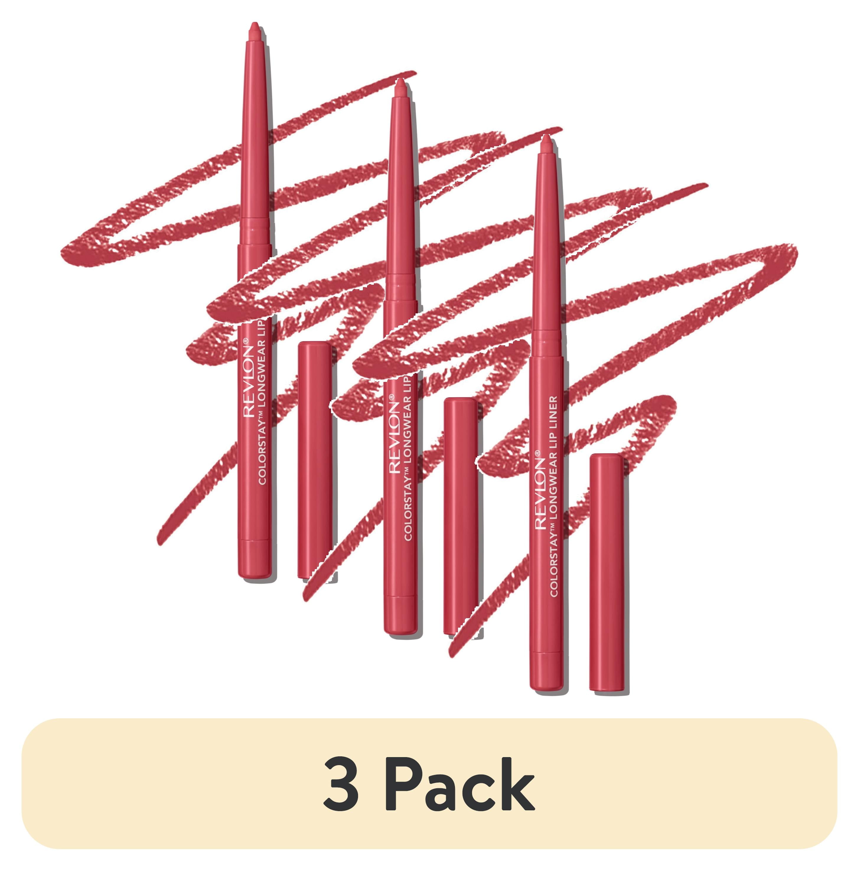 (3 pack) Revlon ColorStay Longwear Lip Liner Pencil, 650 Pink, 0.01 oz ...