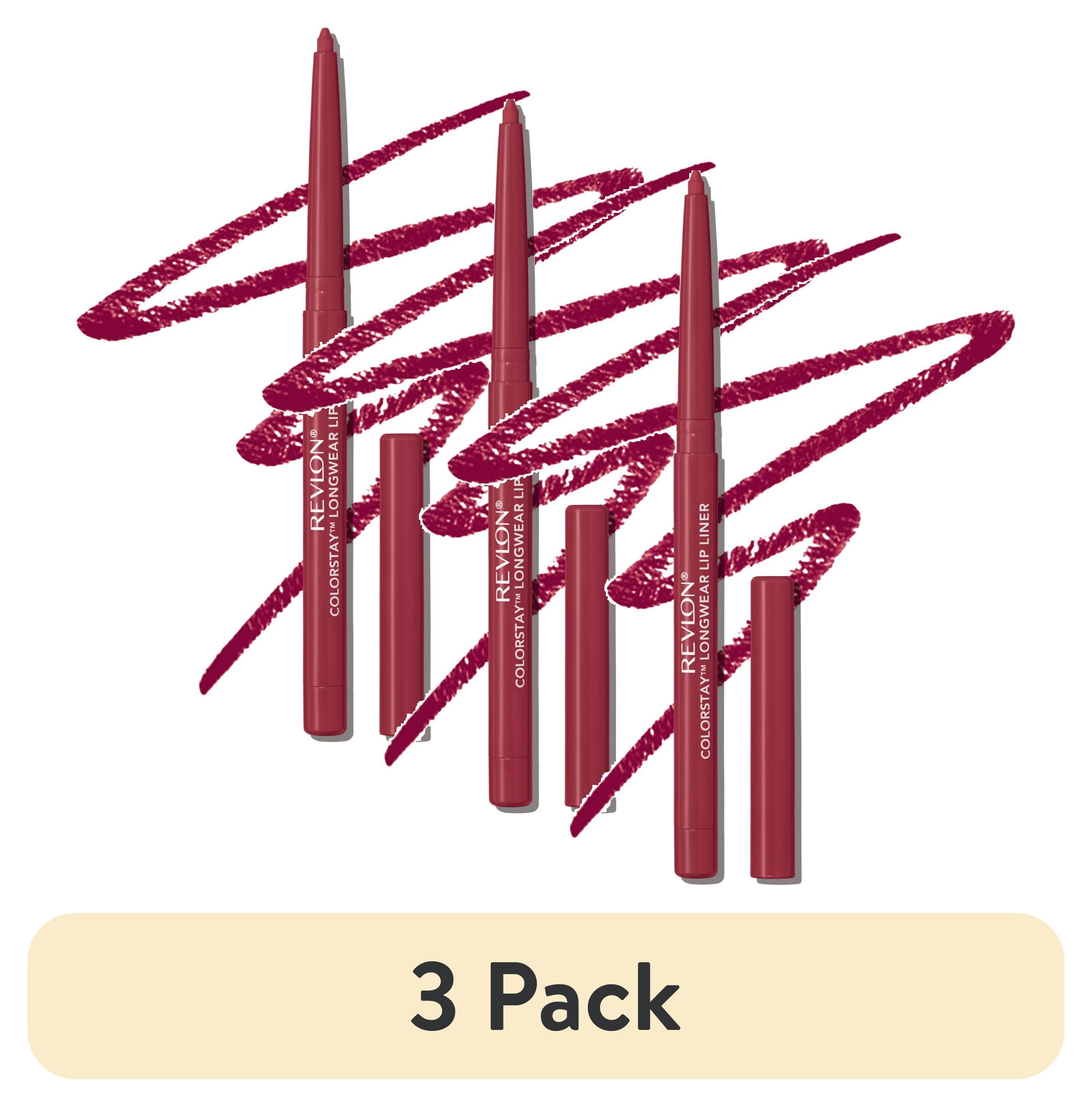 (3 pack) Revlon ColorStay Longwear Lip Liner Pencil, 670 Wine, 0.01 oz ...