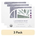(3 pack) Rishi Tea Organic Lavender Organic Peppermint Tea, 15 Sachets ...