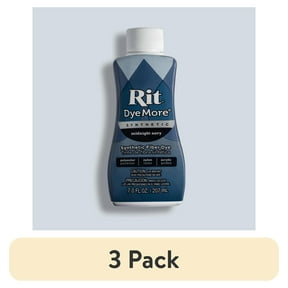 Craft County Rit DyeMore 7 Oz Synthetic Fiber Dye, Liquid Dye with ...