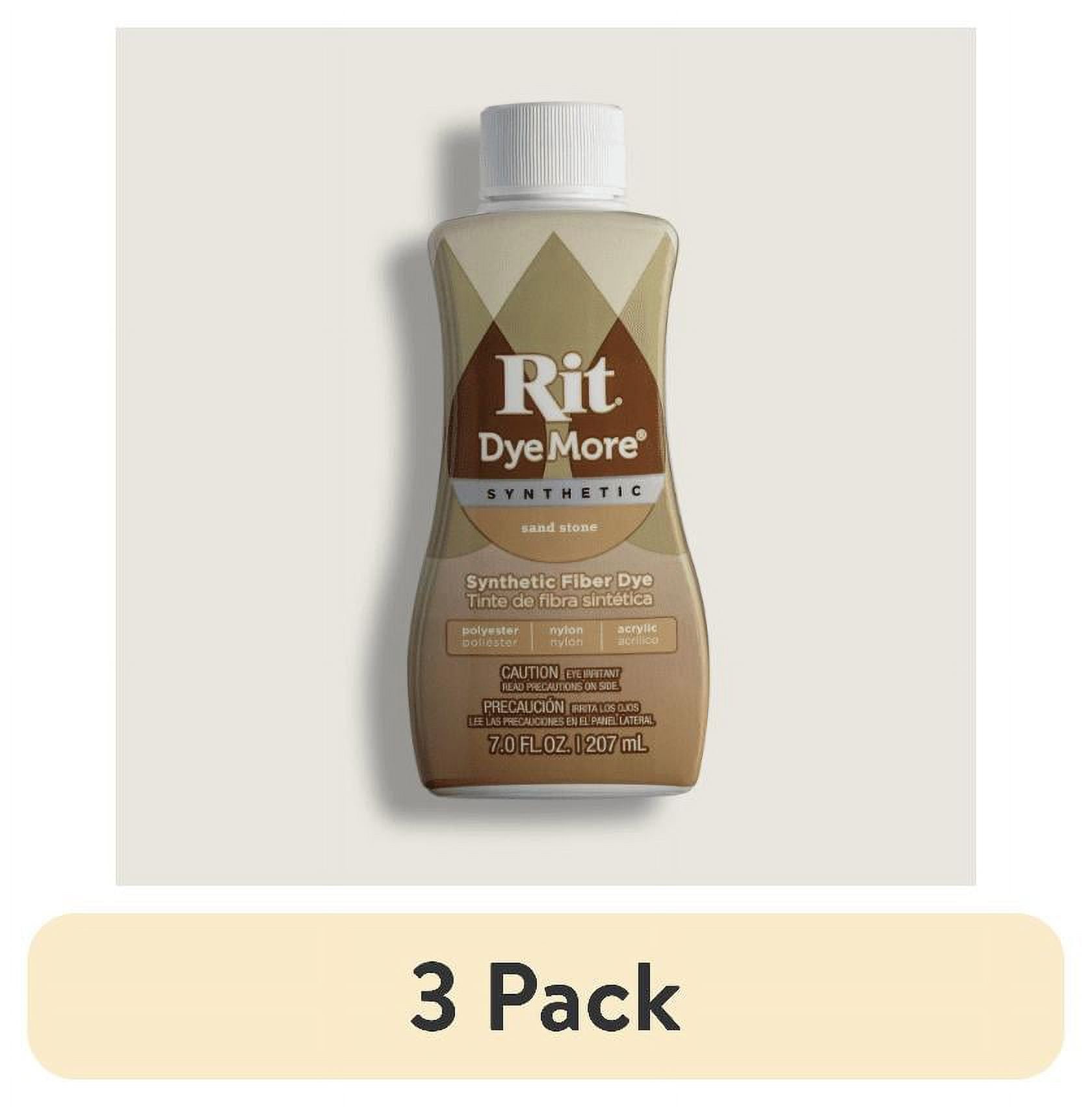 (3 pack) Rit DyeMore Dye for Synthetics, Sandstone, 7 fl. oz. - Walmart.com