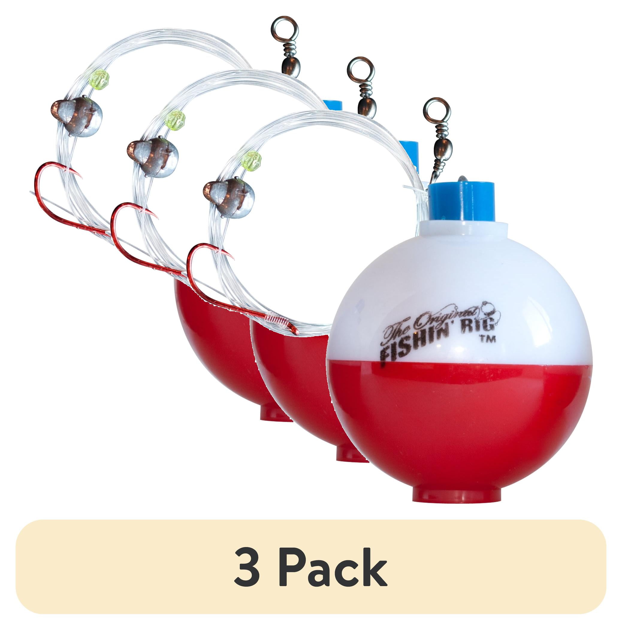 (3 pack) Rod-N-Bobb 1.5" Original Fishin' Rig - Walmart.com