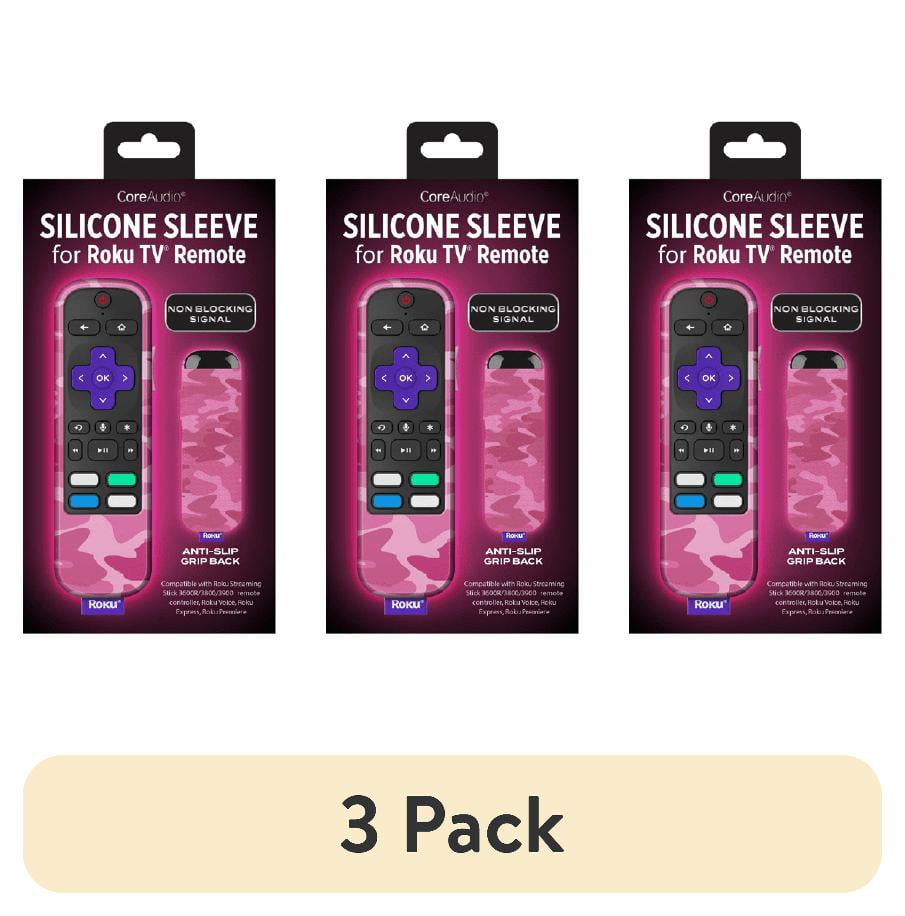 (3 pack) Roku Silicone Glow in the Dark Sleeve for Roku Remotes ...