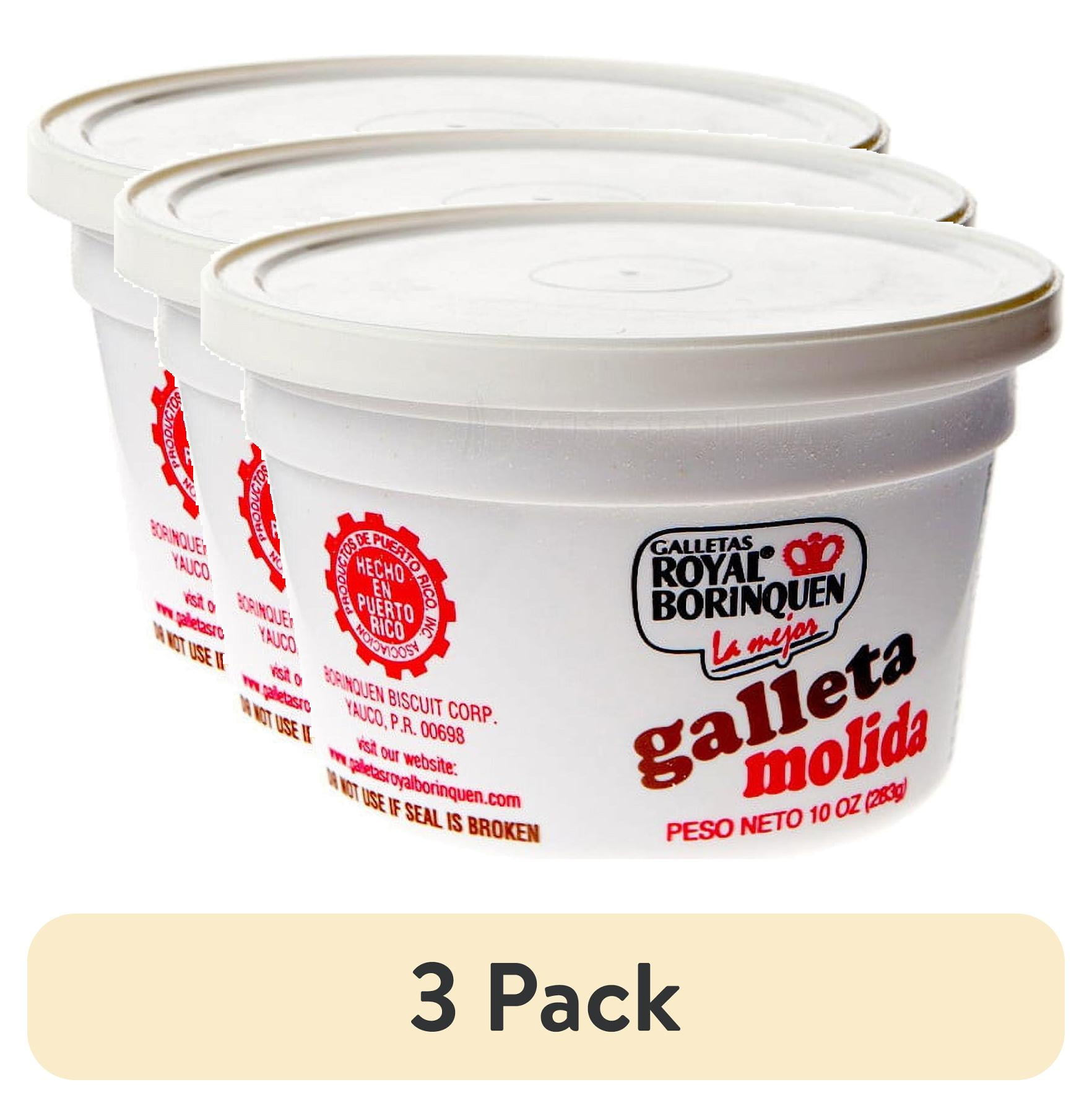 (3 pack) Royal Borinquen Ground Cracker, 10 oz Bowl - Walmart.com