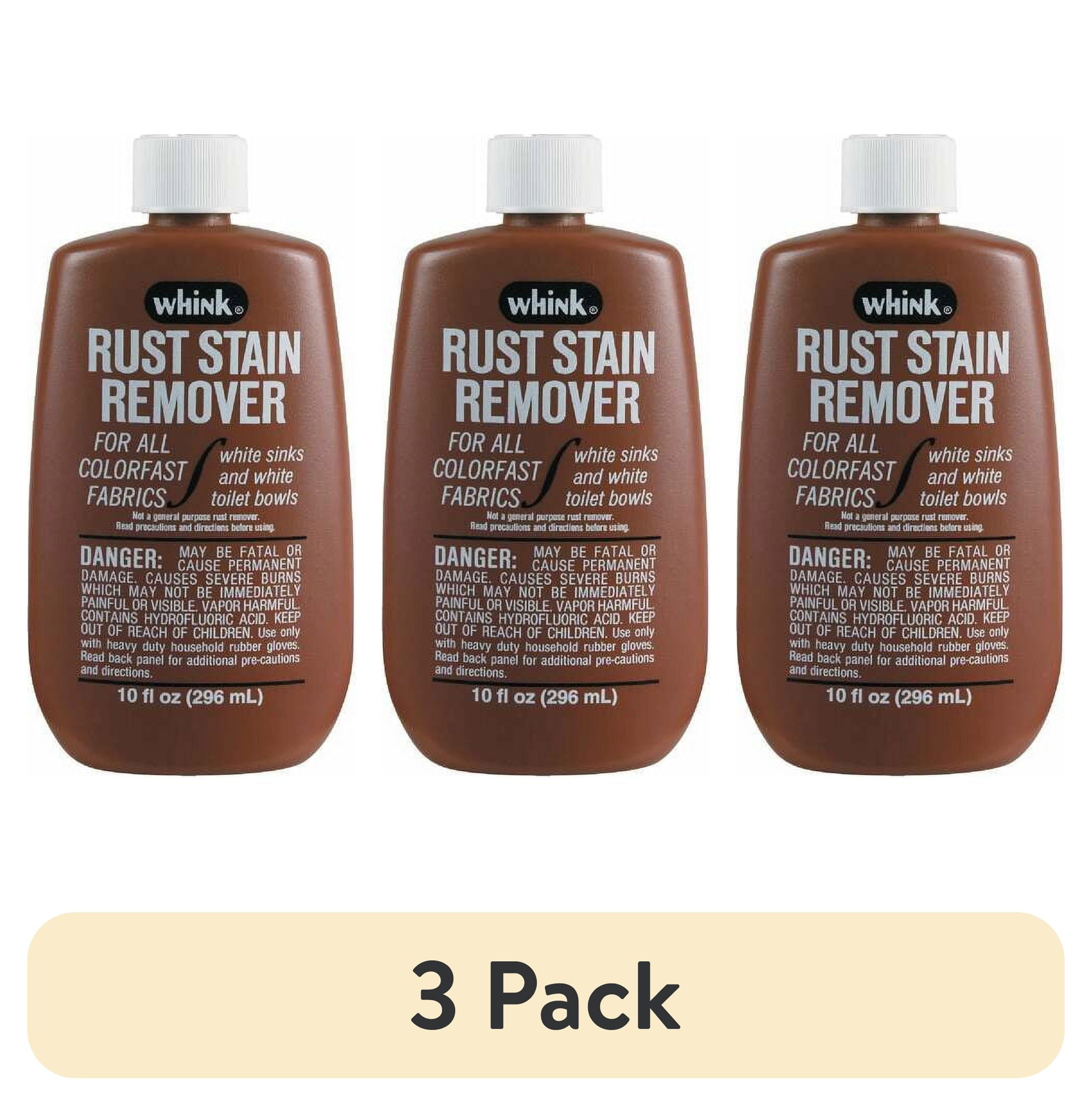 (3 pack) Rust-Oleum Whink No Scent Rust Stain Remover 10 oz Liquid ...