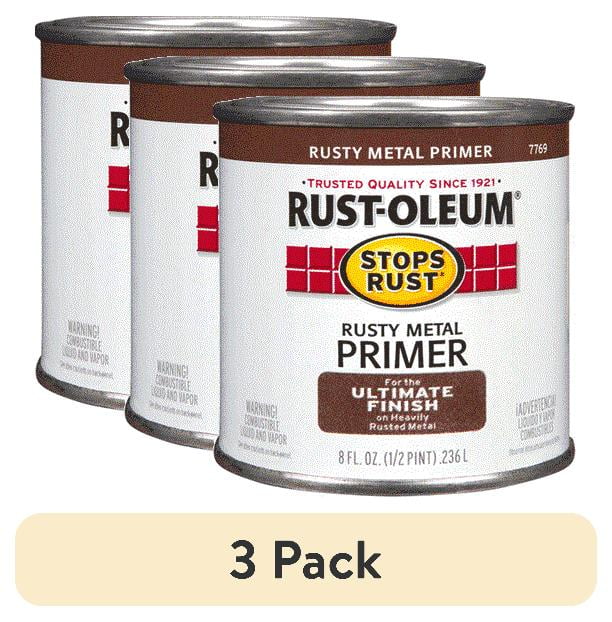 (3 pack) Rusty Metal Primer Paint - Walmart.com