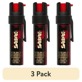 SABRE 3-IN-1 Max Protection Pepper Spray - Police Strength for Runners ...