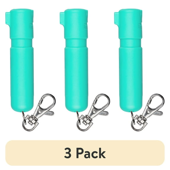 (3 pack) SABRE Mighty Discreet Pepper Spray, Ultra-Compact, Mint, 1 Ct ...