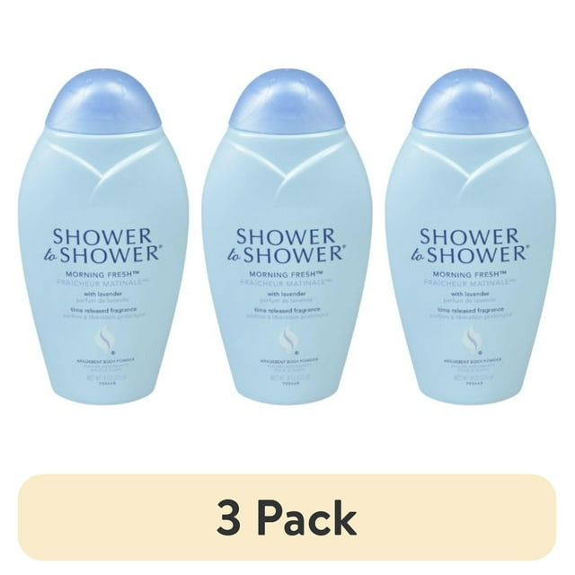 (3 pack) SHOWER TO SHOWER Body Powder Morning Fresh 8 oz - Walmart.com