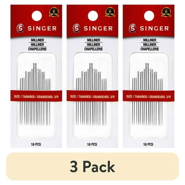 Singer Self-Threading Hand Needle Compact-Assorted 15/Pkg - Walmart.com