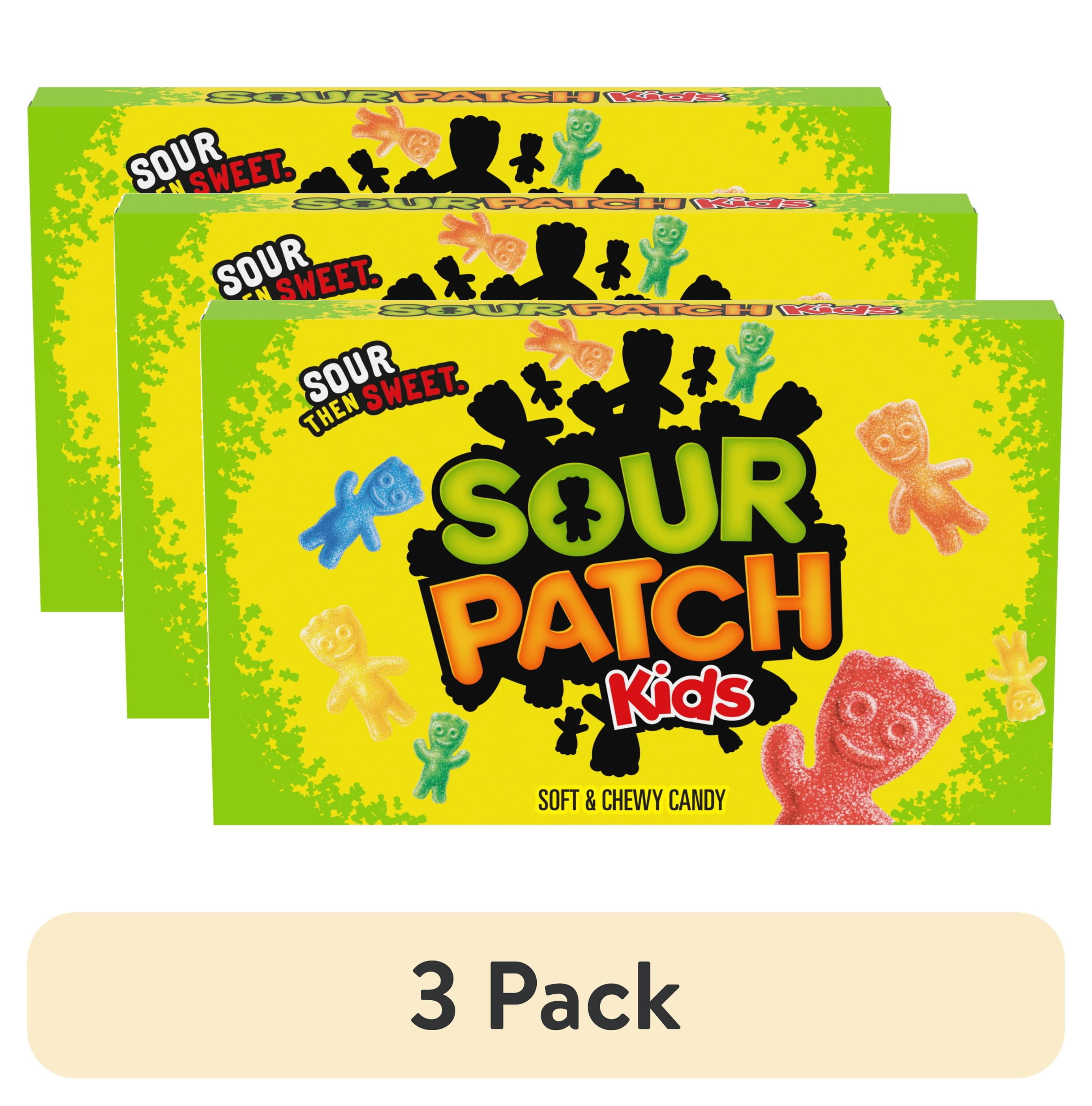 (3 pack) SOUR PATCH KIDS Soft & Chewy Candy, 3.5 oz - Walmart.com