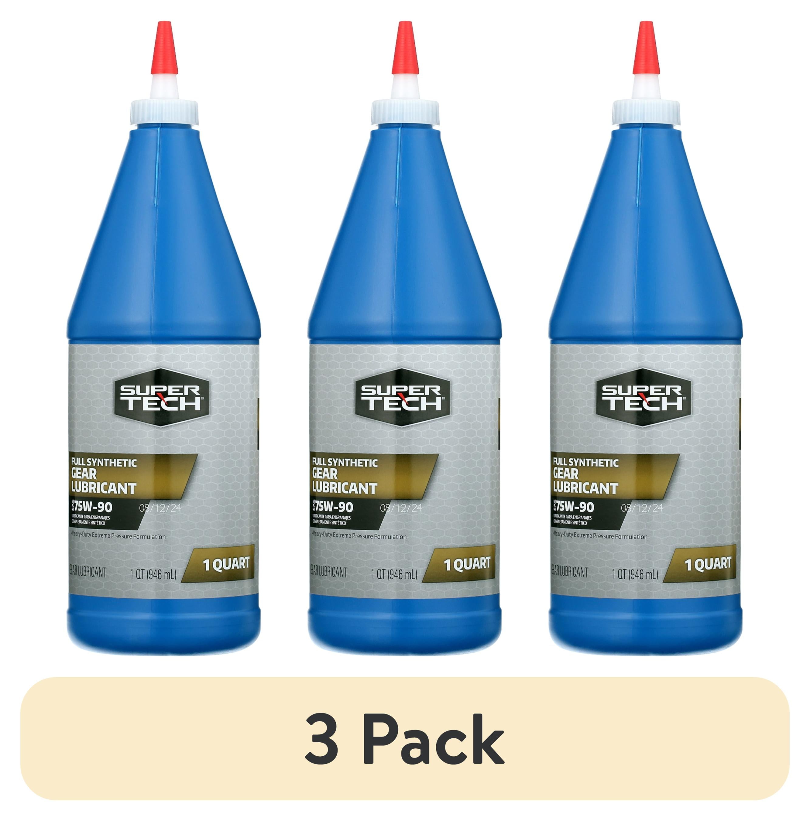 (3 pack) Super Tech Gear 1 Quart 75W90 - Walmart.com