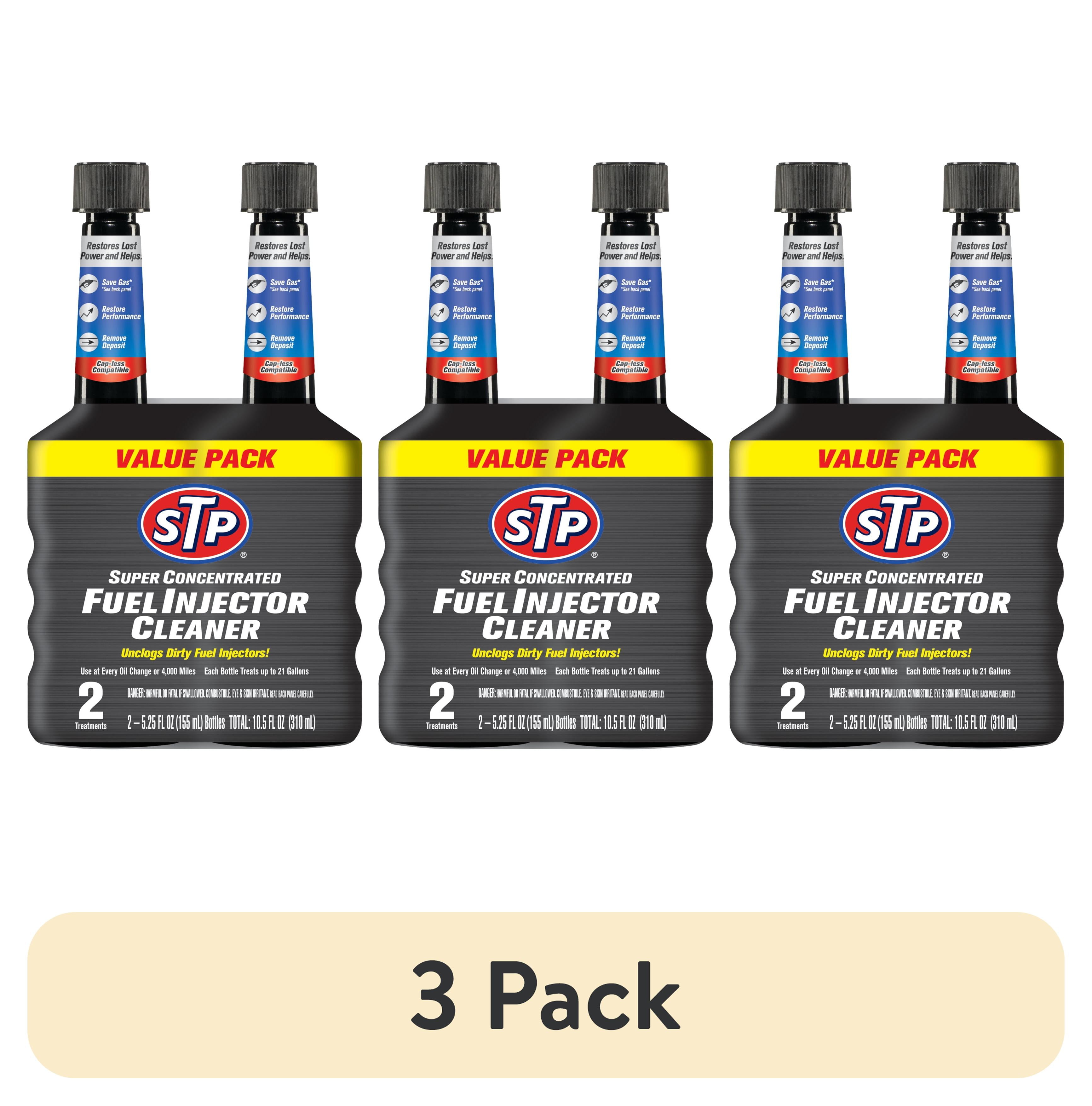 (3 pack) STP Super Concentrated Fuel Injector Cleaner, Gift Set - 5.25 ...