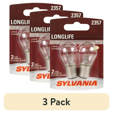 Sylvania 1157 Long Life Mini Bulb, 2 Pack, Compatible with Multiple Cars - Walmart.com