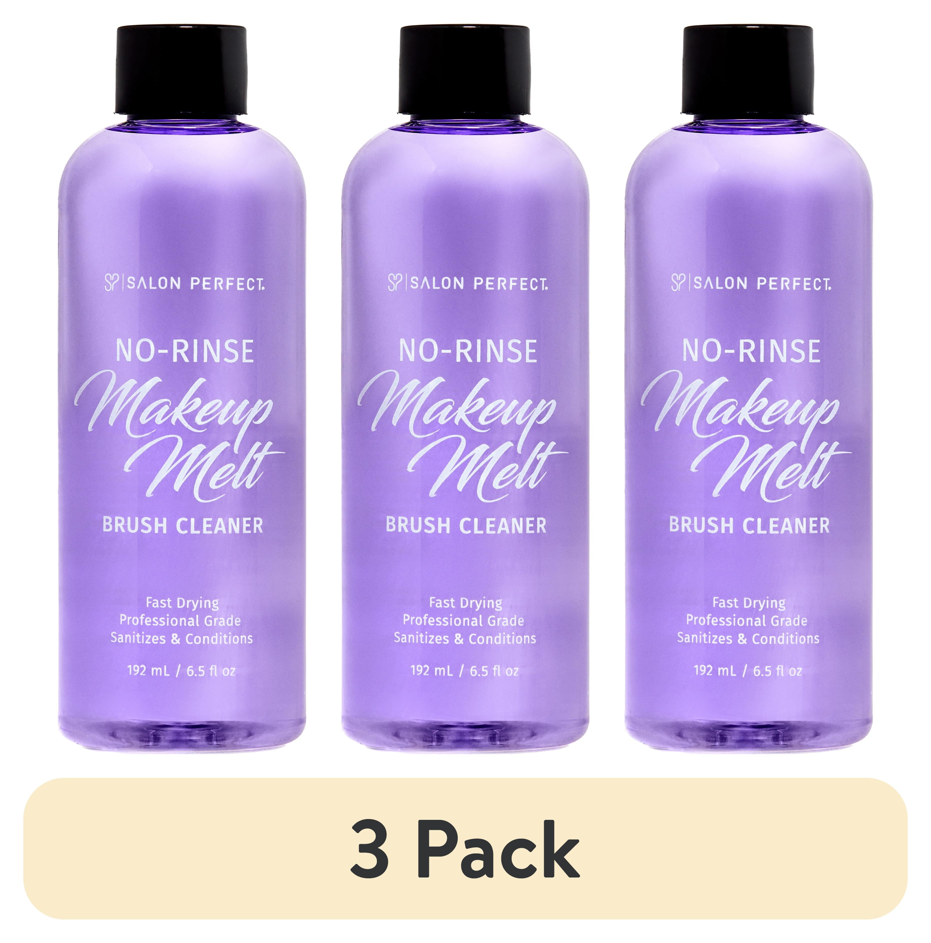 (3 pack) Salon Perfect No Rinse Makeup Brush Cleaner Solution, 6.5 fl ...
